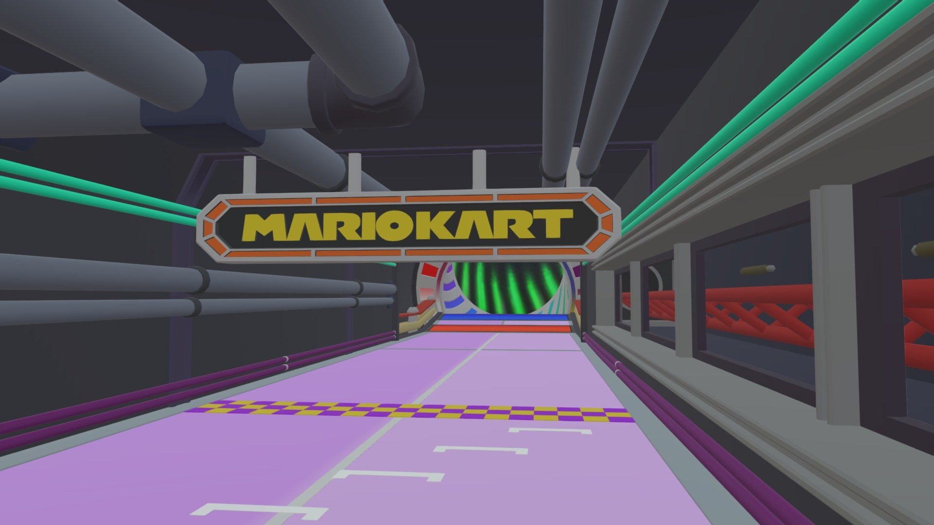 Mario Kart 8 Deluxe - DS Waluigi Pinball - Download Free 3D model by ...