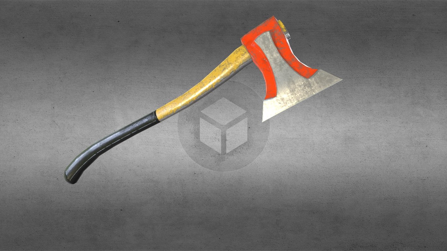 Fire Axe - 3D model by mexpex [86cb53d] - Sketchfab