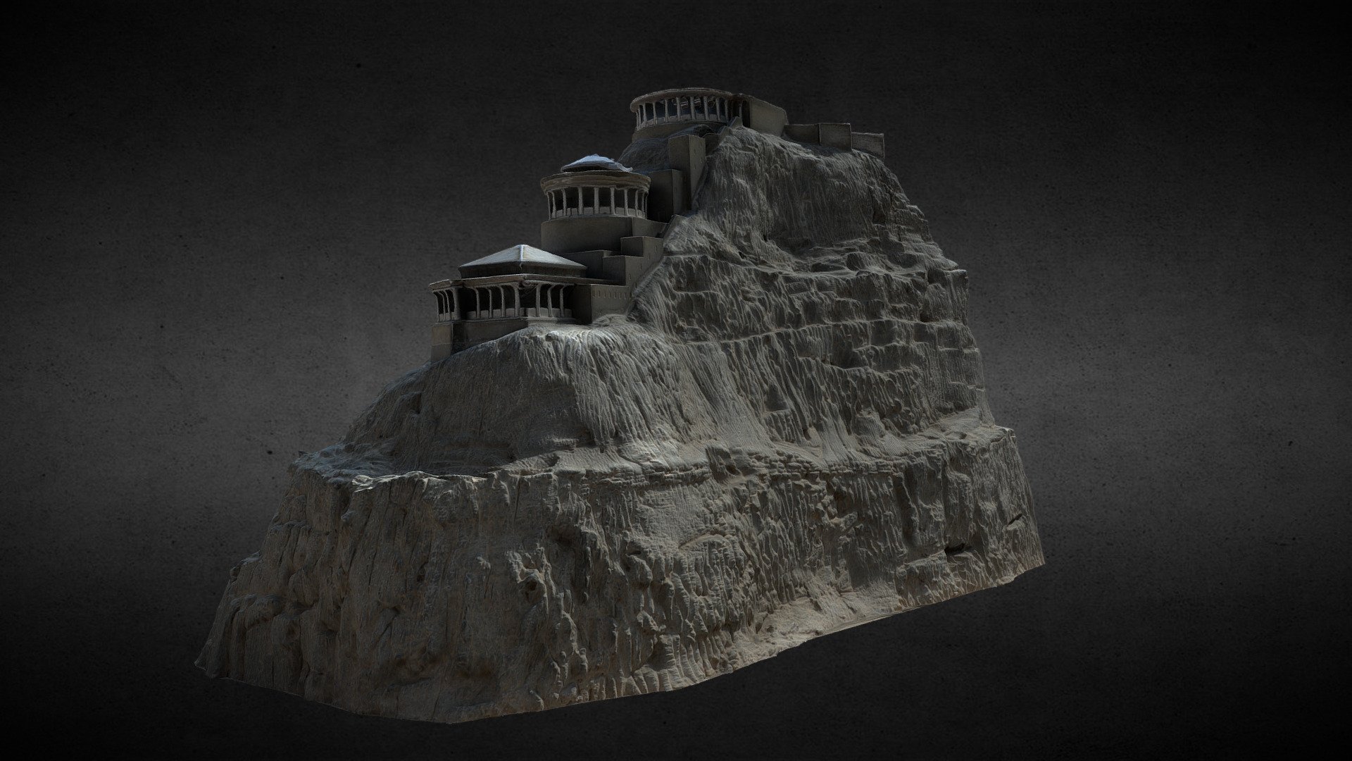Forteresse de Massada détail 2 - Download Free 3D model by sowillo ...