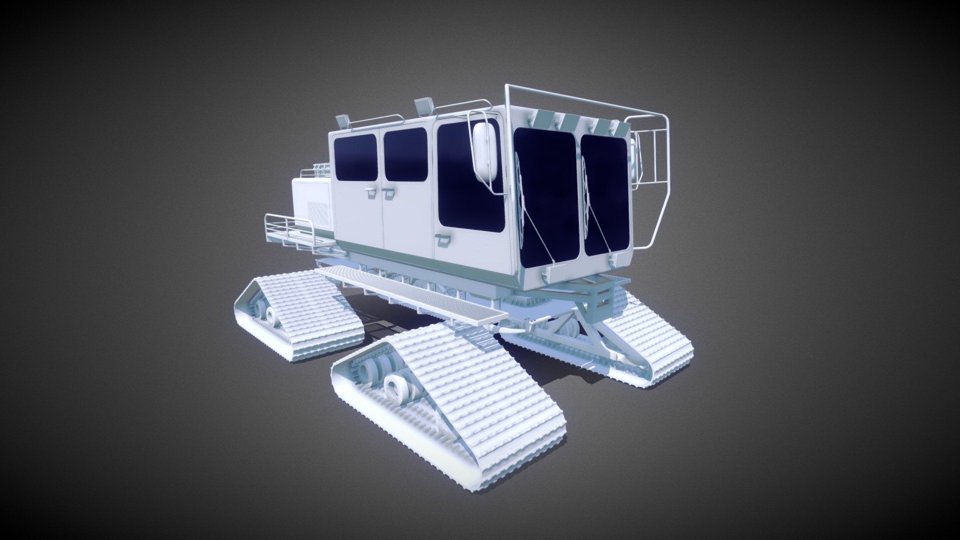 Snow Cat - 3D model by David Junghanns (@davidju) [86ccb3e] - Sketchfab