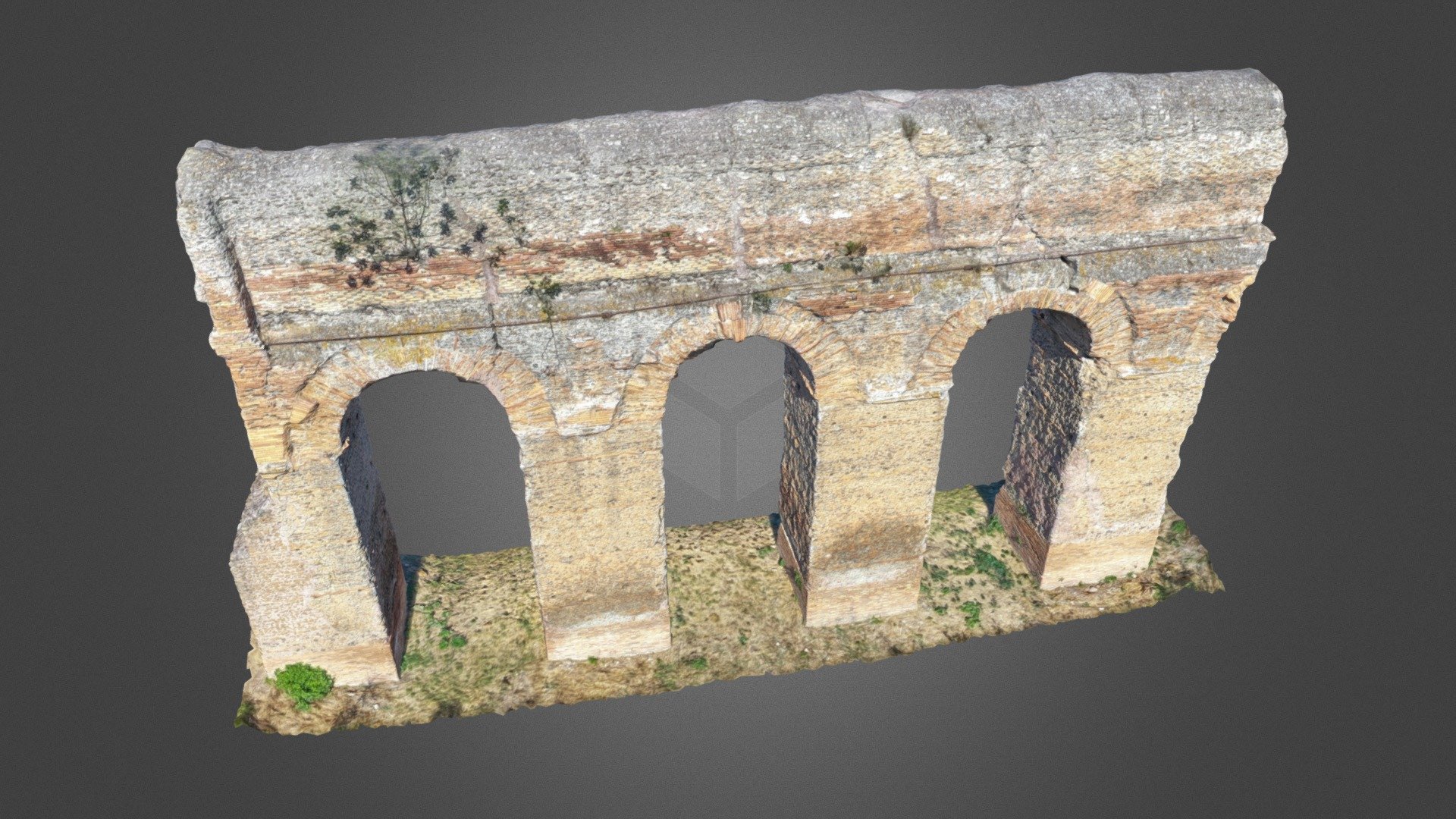 Anio Novus - Roman aqueduct - 3D model by wifi.infofor [86cd096 ...