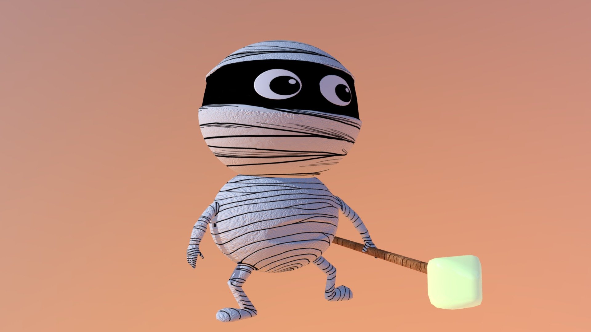 Cute Mummy - Download Free 3D model by sara1003cc [86cd13c] - Sketchfab