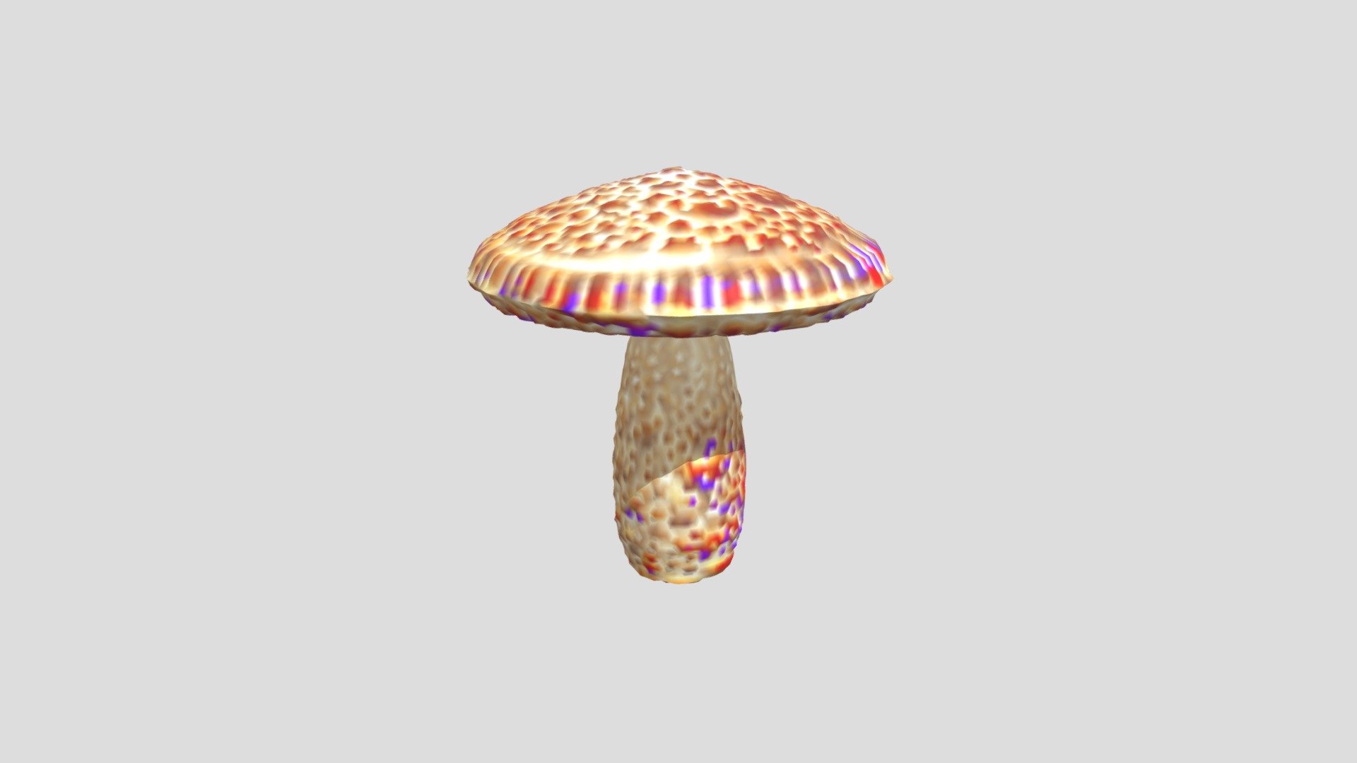 fictional magical mushroom - Download Free 3D model by genielabs ...