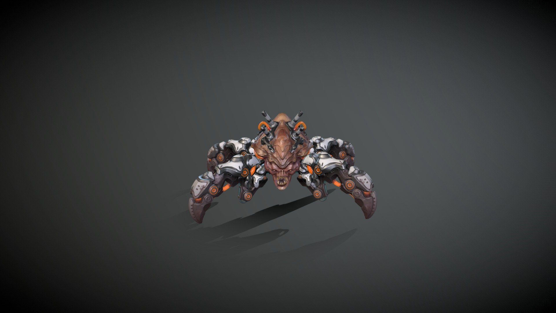 HELL_SPIDER - 3D model by goshik [86d0274] - Sketchfab