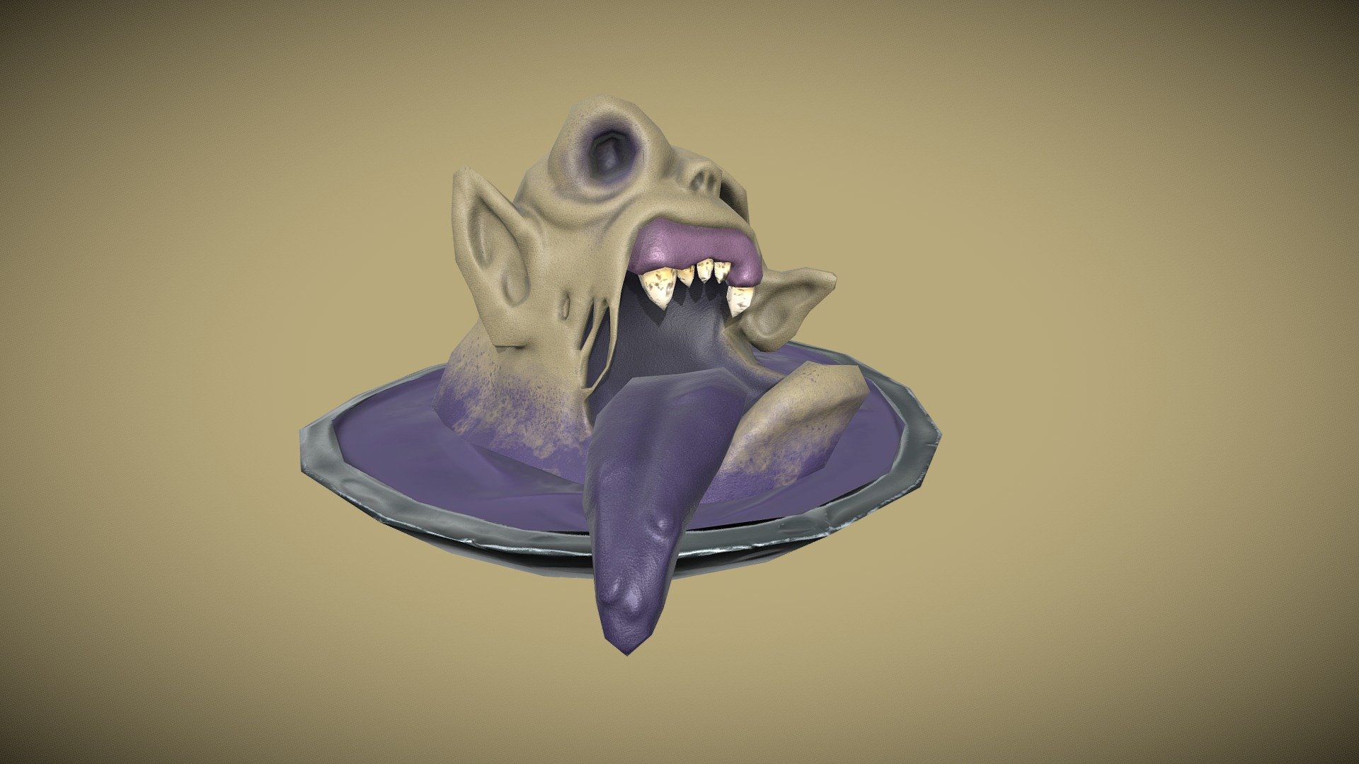 Fat Wizard's Dish - Download Free 3D model by sch0i [86d0496] - Sketchfab