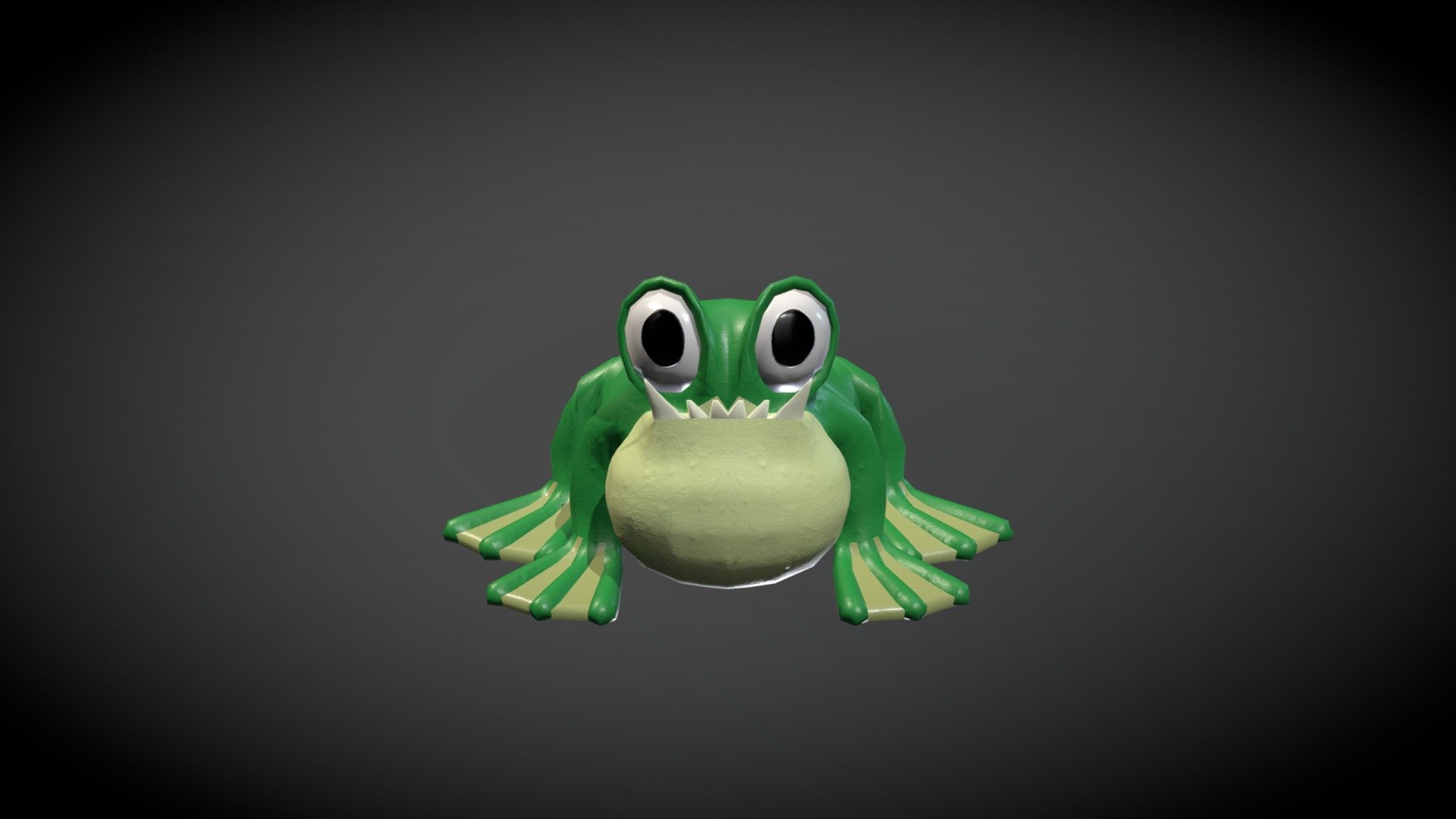 Monster frog - 3D model by Jose Lipe (@jose07111989) [86d0a9c] - Sketchfab