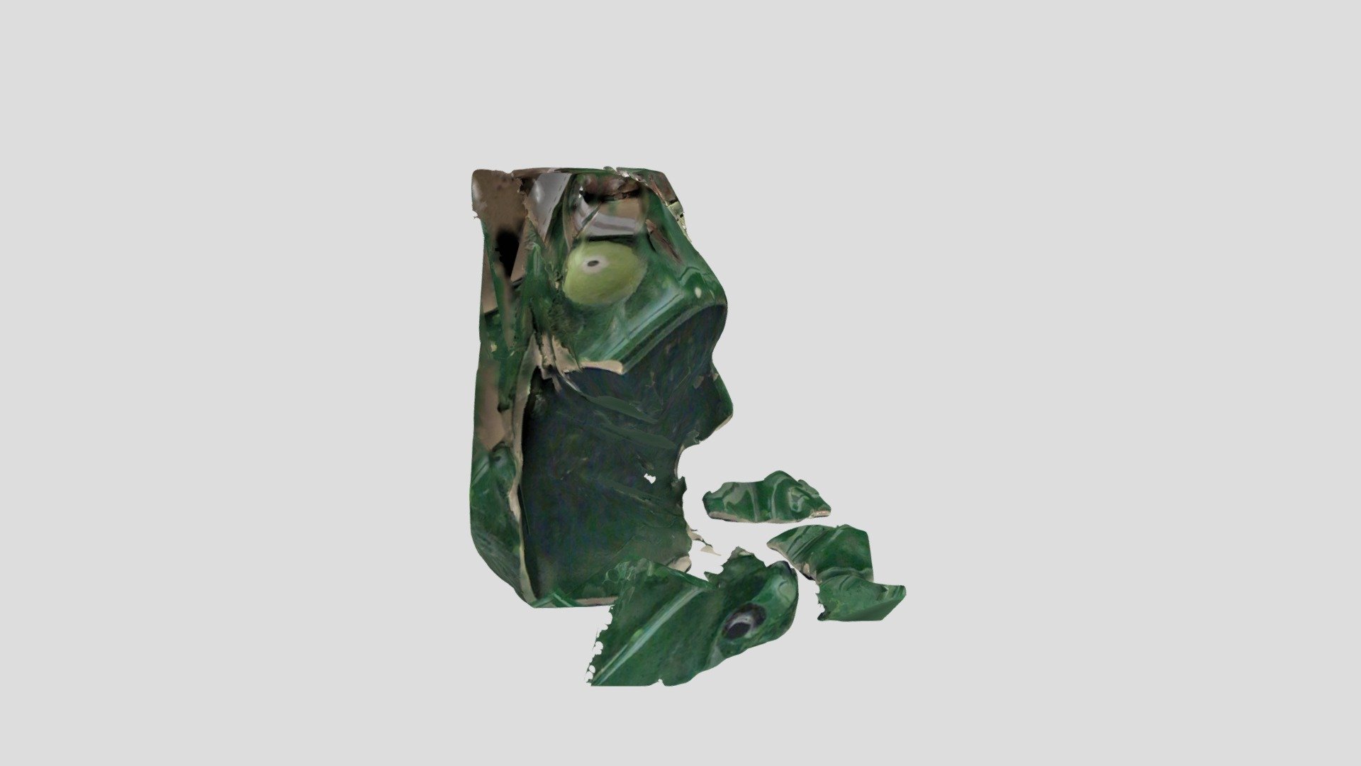 Broken Frog - Download Free 3D model by jmdoyle [86d14ad] - Sketchfab