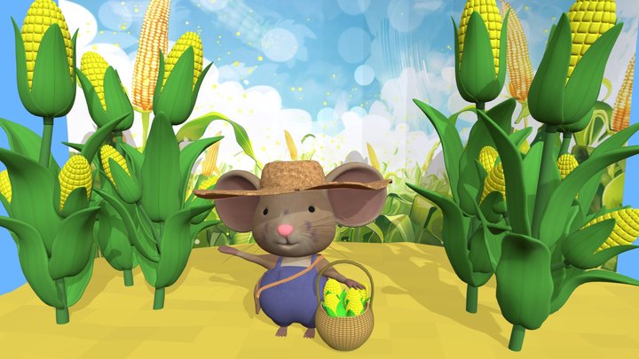 Corn 3D models - Sketchfab