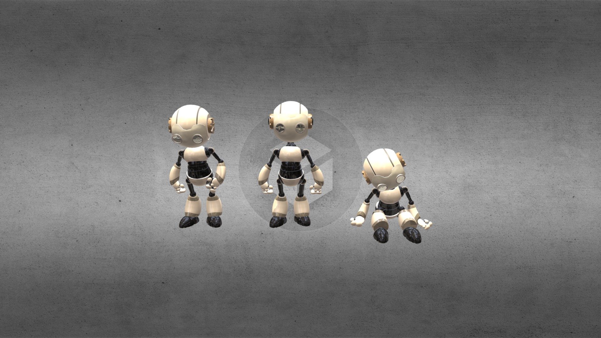 The Robot - 3D model by David_Huaytalla [86d297e] - Sketchfab