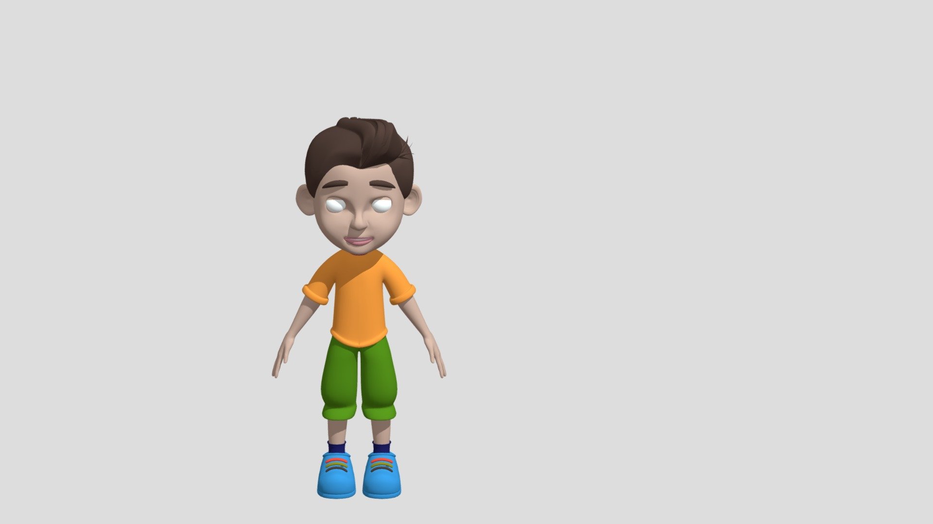 Boy - Copy - 3D model by sangramkumargiri [86d2a7e] - Sketchfab