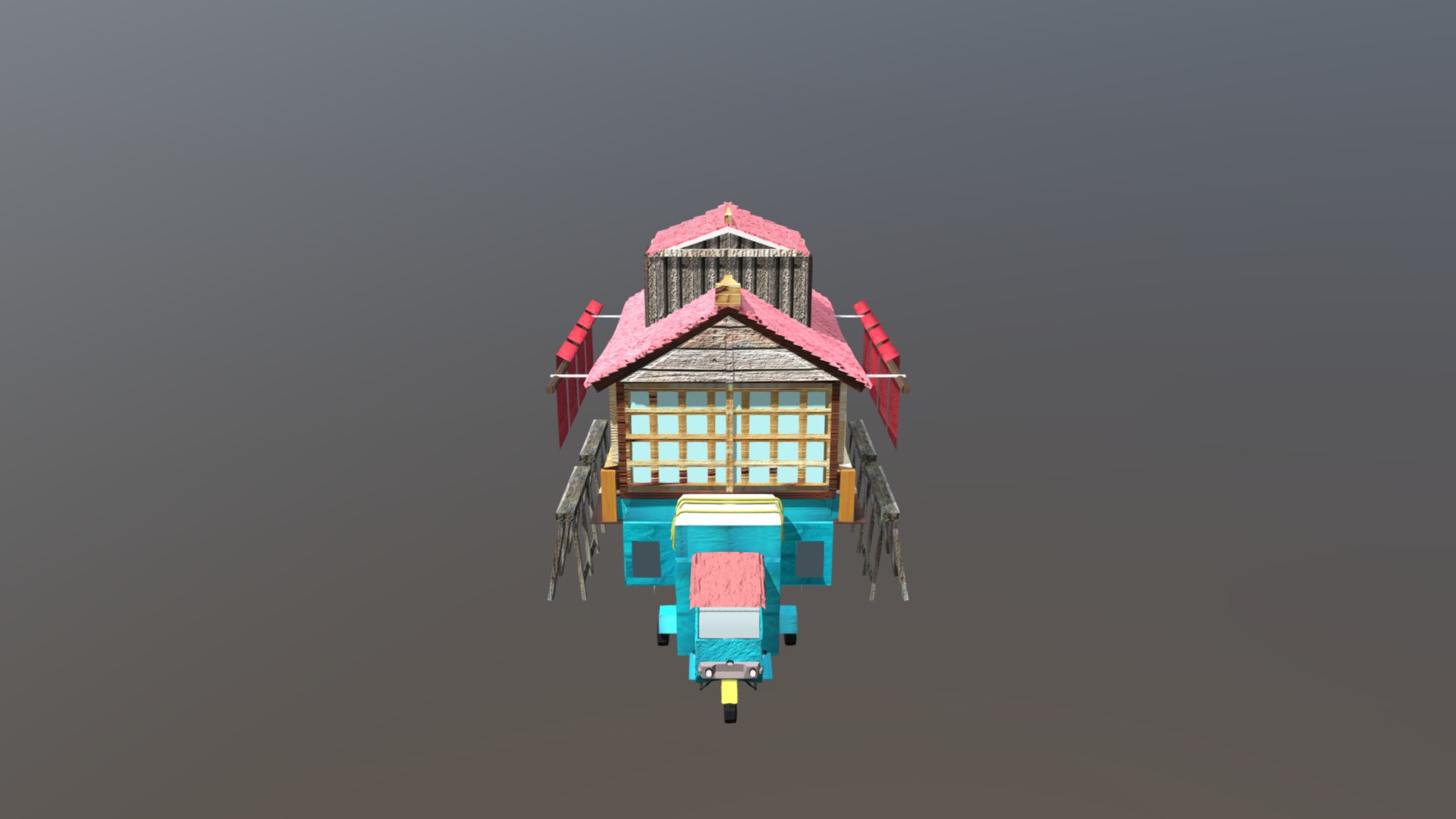FoodTruck Maya Model - 3D model by ayushmanthakur0998 [86d2fd1] - Sketchfab