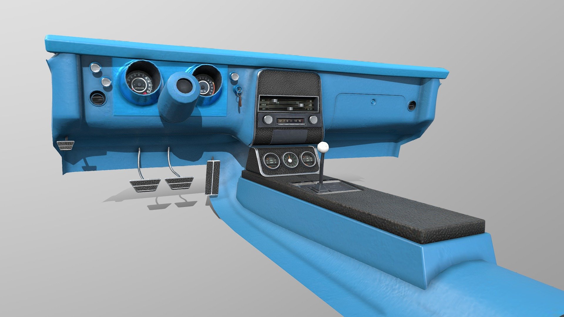 1967 Chevrolet Camaro SS - 3D model by Viktor (@colddwar) [86d3b0f ...