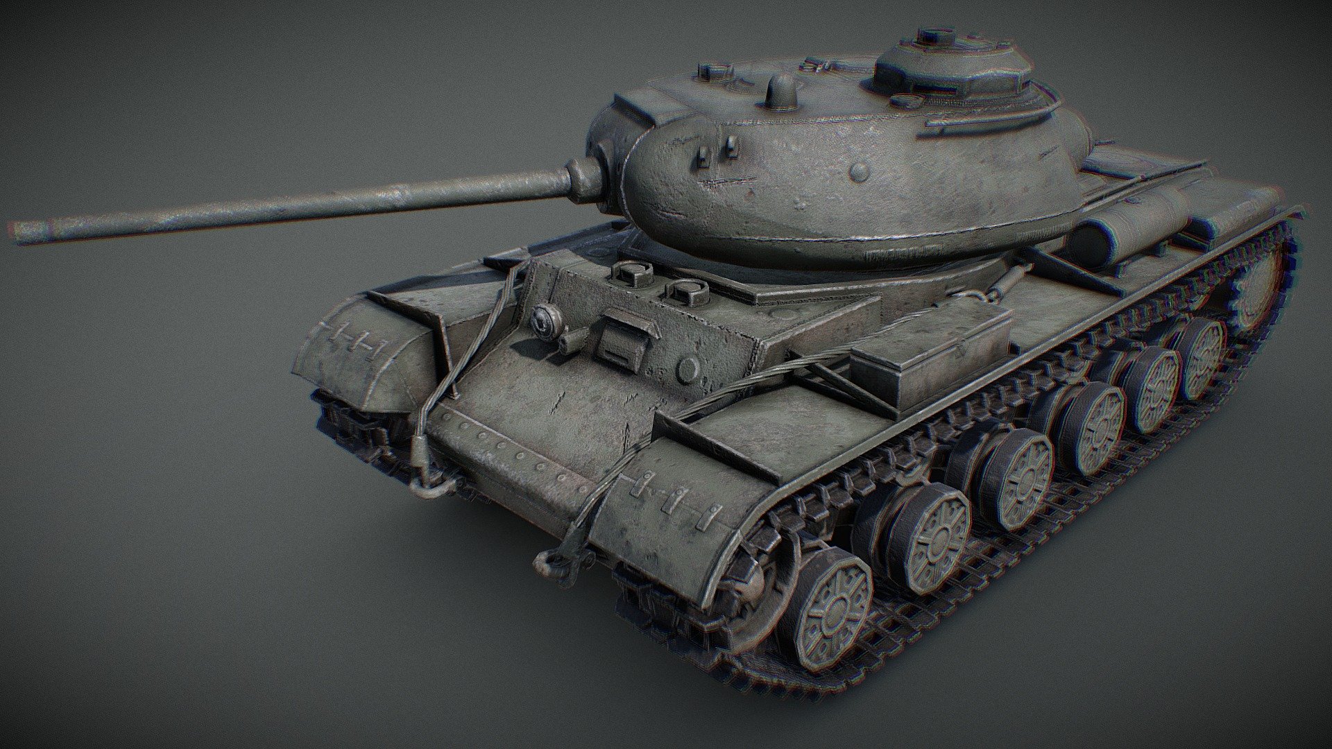 Russian Tank KV-85 - Download Free 3D model by TSB3DMODELS [86d567d ...