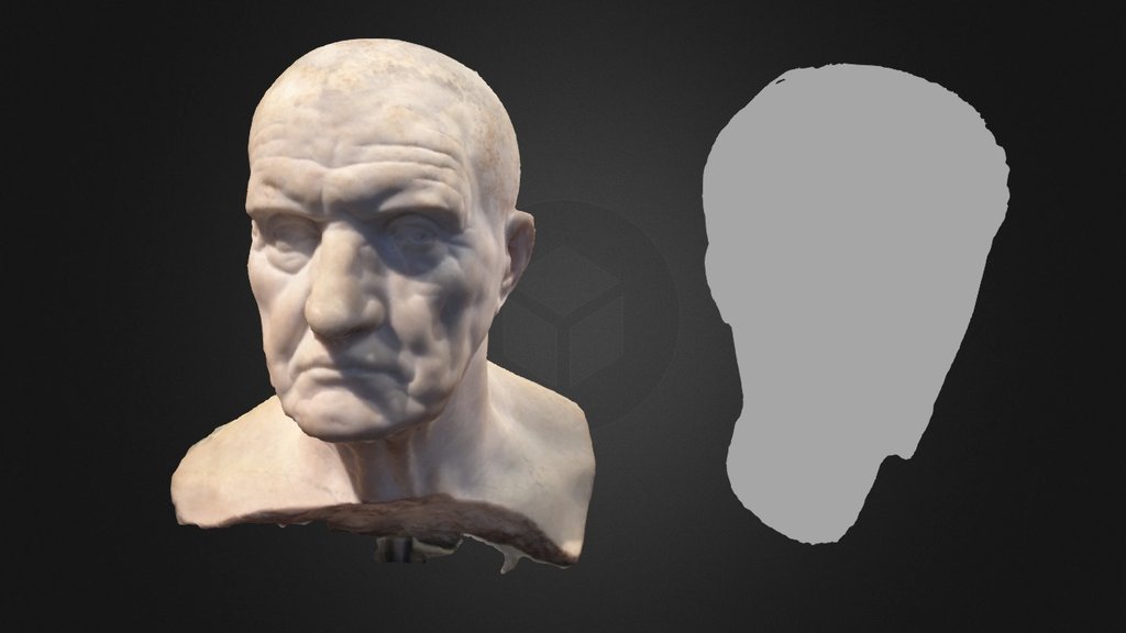 Two Roman Portraits - 3D model by sfsheath [86d689a] - Sketchfab
