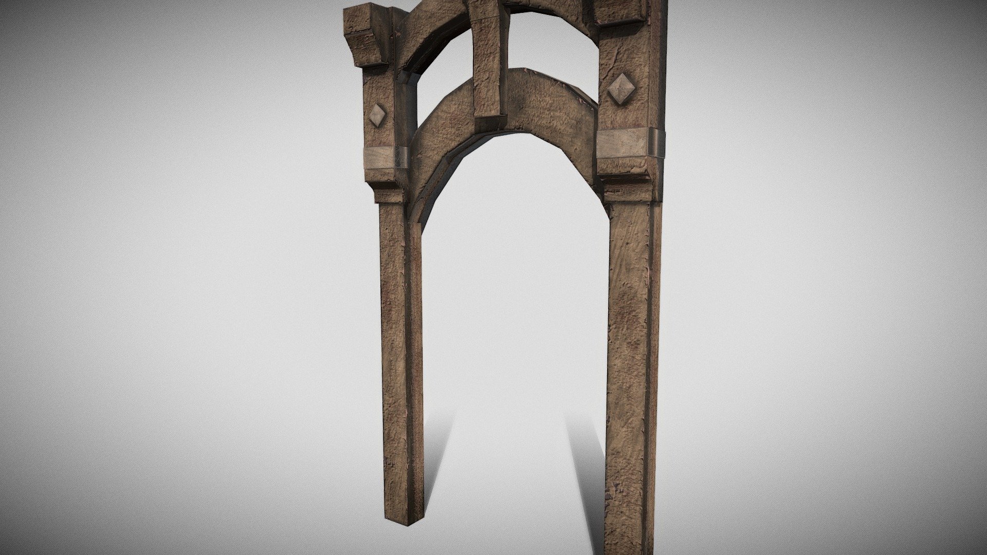 LOG DOOR - 3D model by Uvraut100 [86d6aba] - Sketchfab