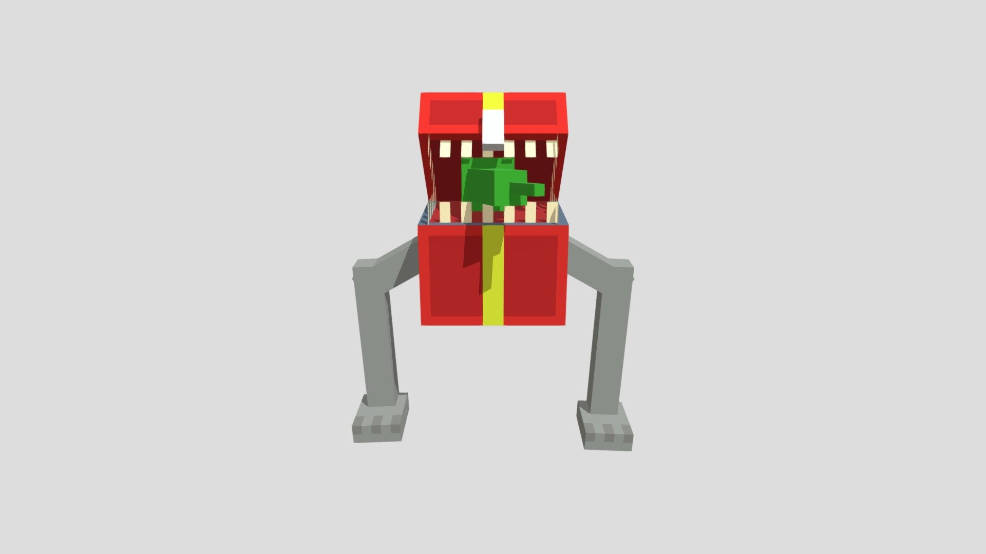 Present - 3D model by Creeper Demon Lord (@Minecraft_Creepers_Rule) [86d9673] - Sketchfab