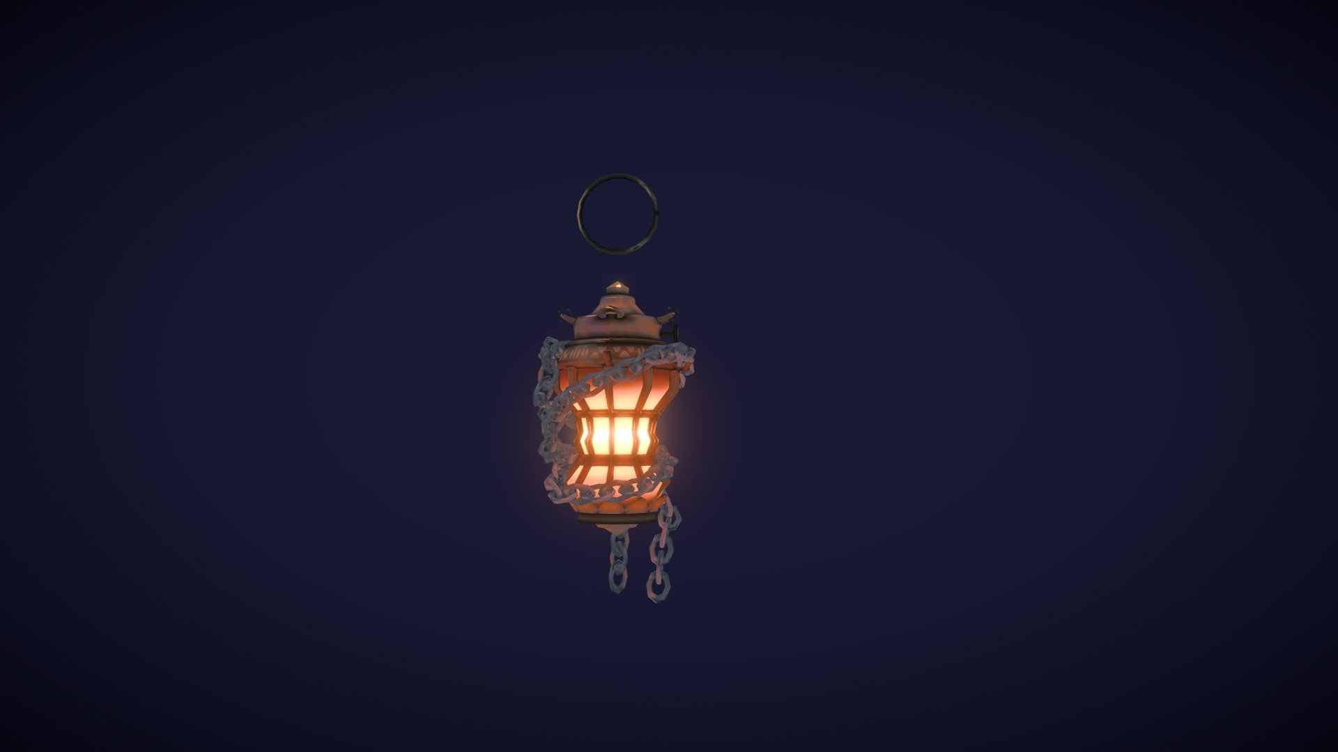 Dark Fantasy Lantern - 3D model by Ewan T. (@Kaell_yum) [86da014 ...