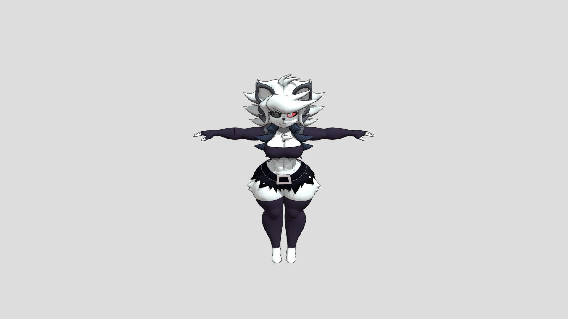 loona-wolf - 3D model by fap_nighits_frennis_fnia_fnaf ...