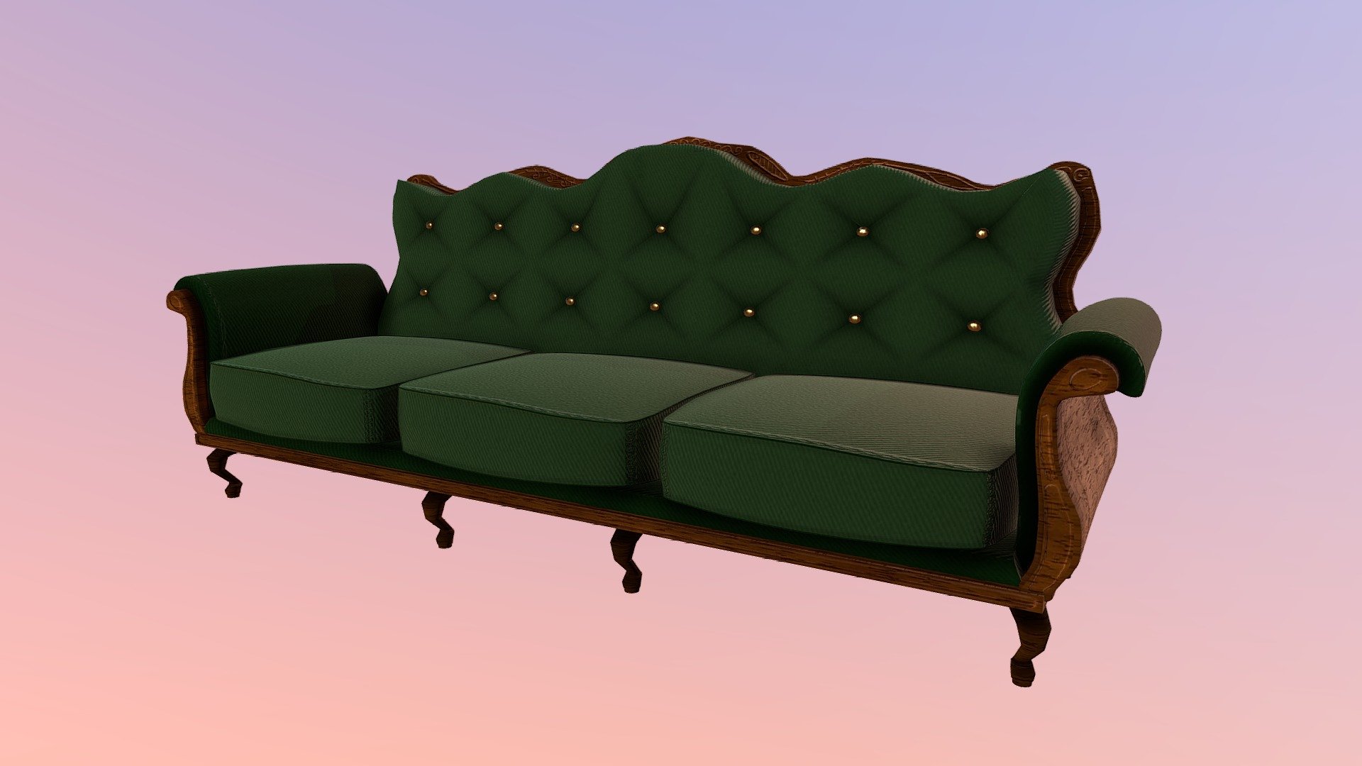 Ella/Sergej fancy couch - 3D model by Dinoinetti [86db2fb] - Sketchfab