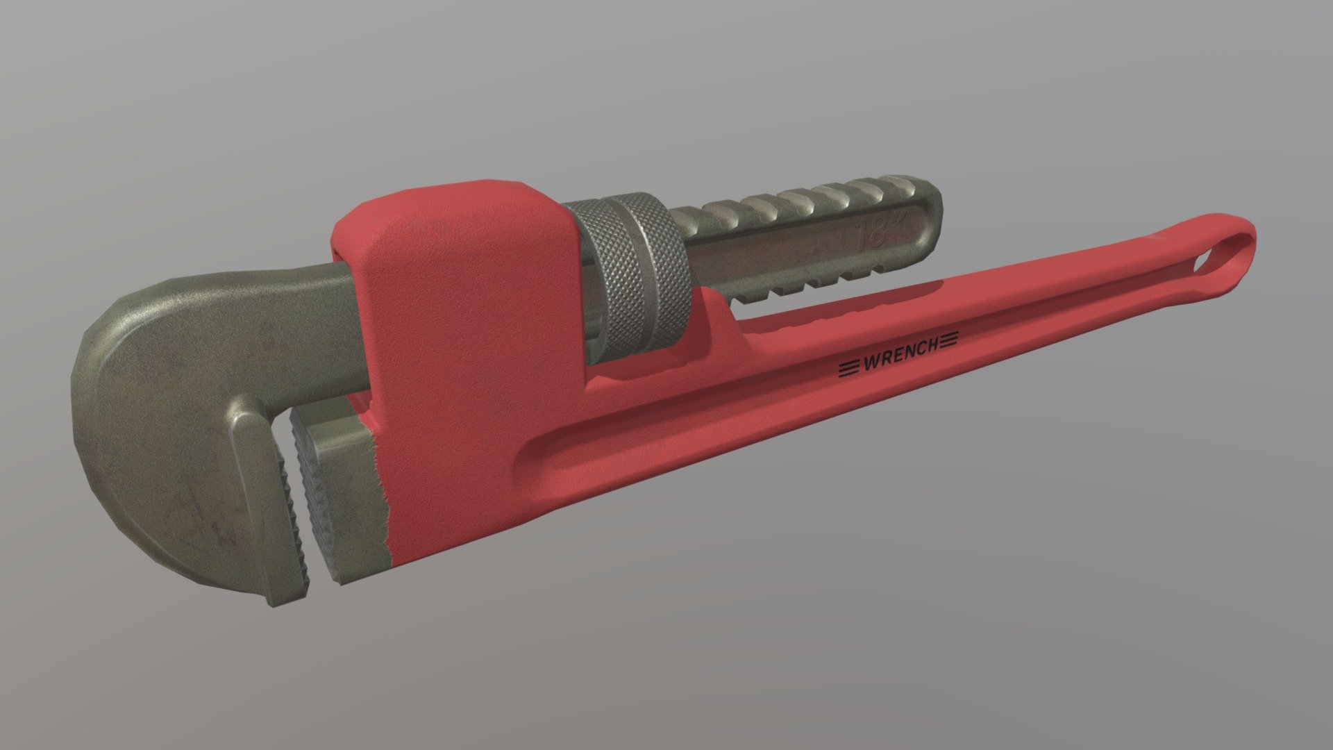 Pipe Wrench - 3D model by Johan Hoof (@JohanHoof) [86dc4d0] - Sketchfab