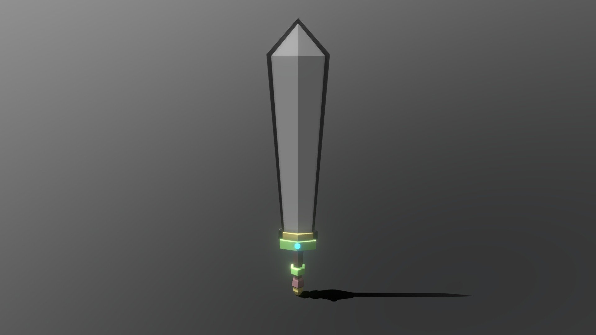 Sword Low Poly - 3D model by TayDex [86dca8e] - Sketchfab