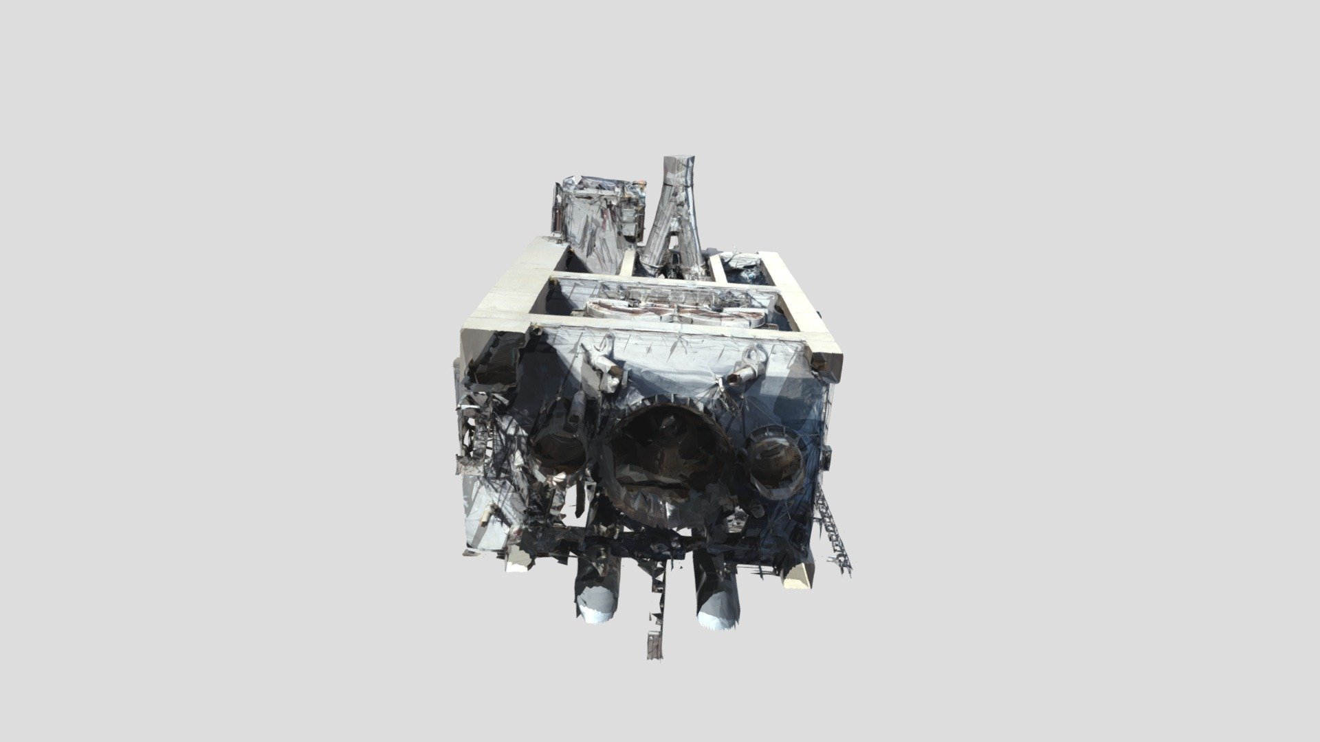 Preheater Test Mesh - 3D model by abdul.rafahy [86dec89] - Sketchfab