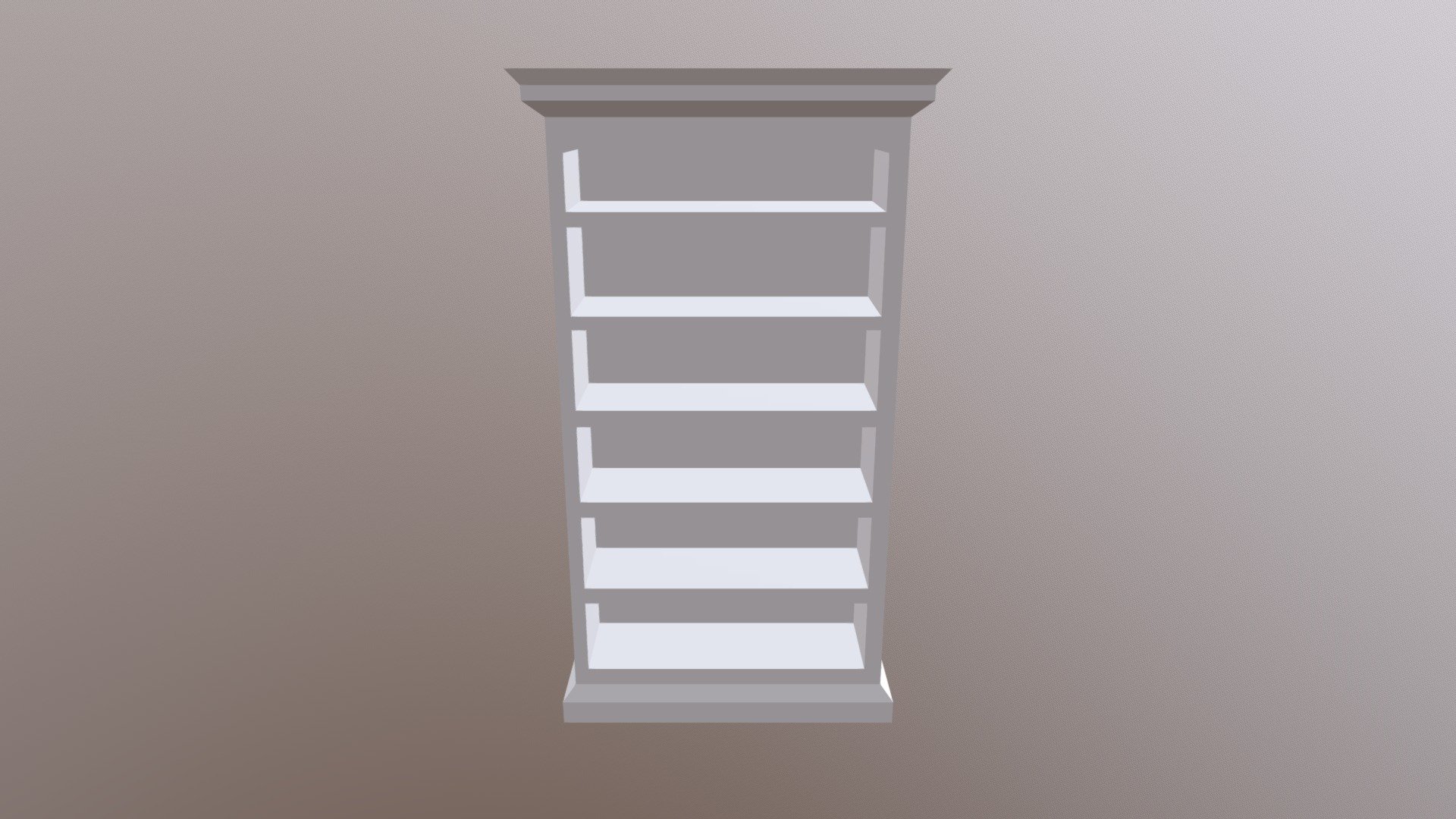 Book Shelf - 3D model by Dakota Lyons (@daldakota) [86df05c] - Sketchfab