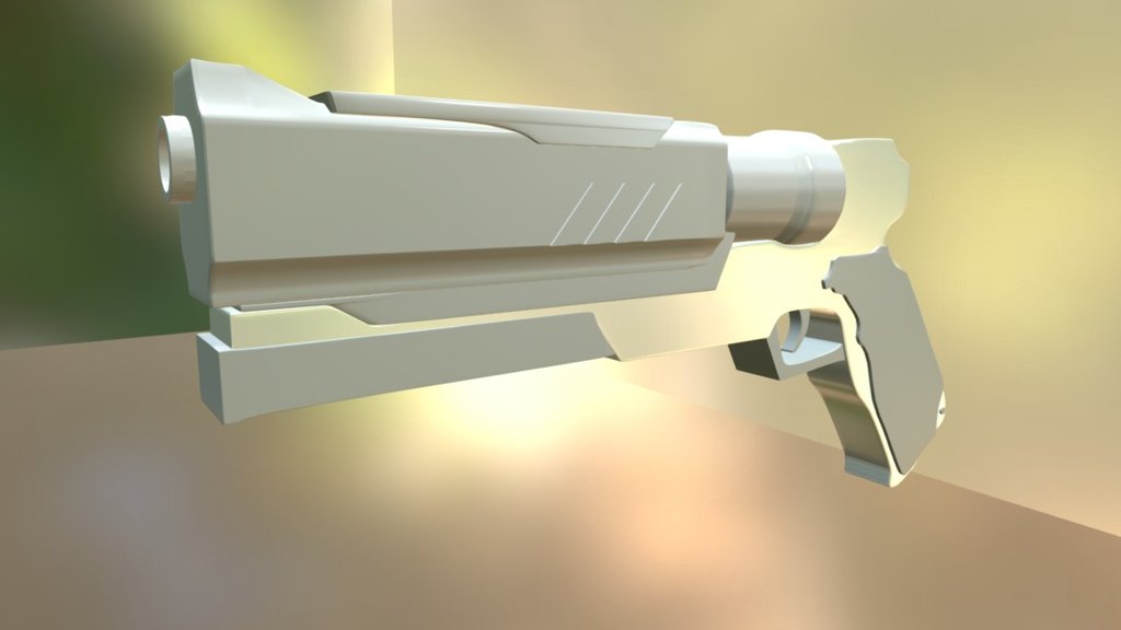 Scifi Gun - 3D model by Hermstone Design (@authedes) [86dfc51] - Sketchfab