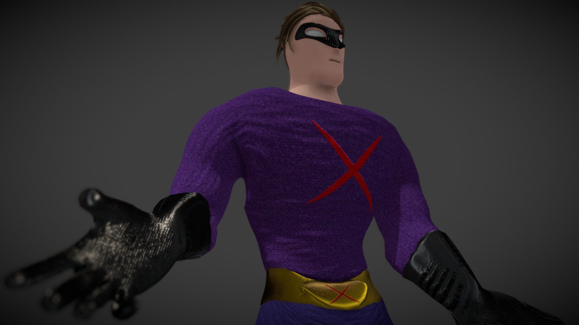 Cartoon Basic Character - 3D model by Christian Arias (@Cristian_Arias ...