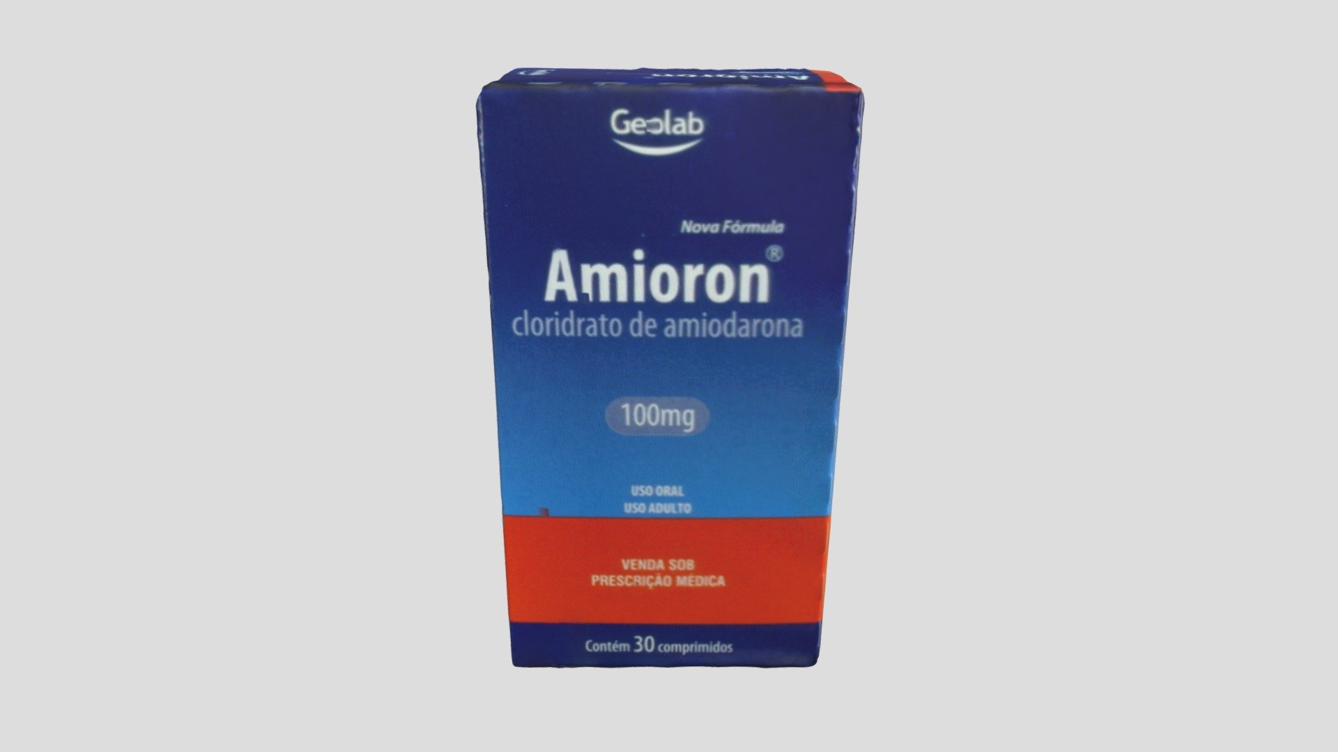 Geolab - (D) Amioron 100mg - 3D model by 42LabsCS [86e43a9] - Sketchfab
