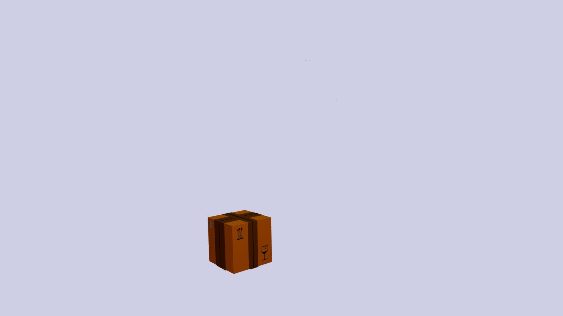 shipping cardboard packing box - Download Free 3D model by krytanmedia ...