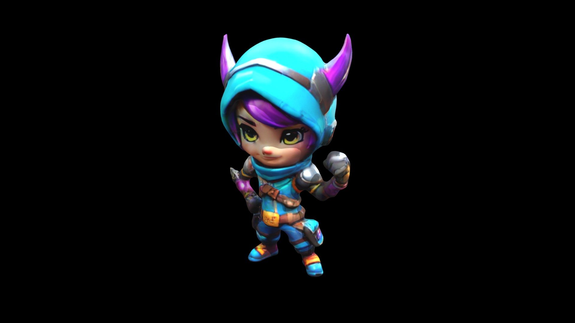 "Meet Skylar, the female action figure with a da - Download Free 3D ...