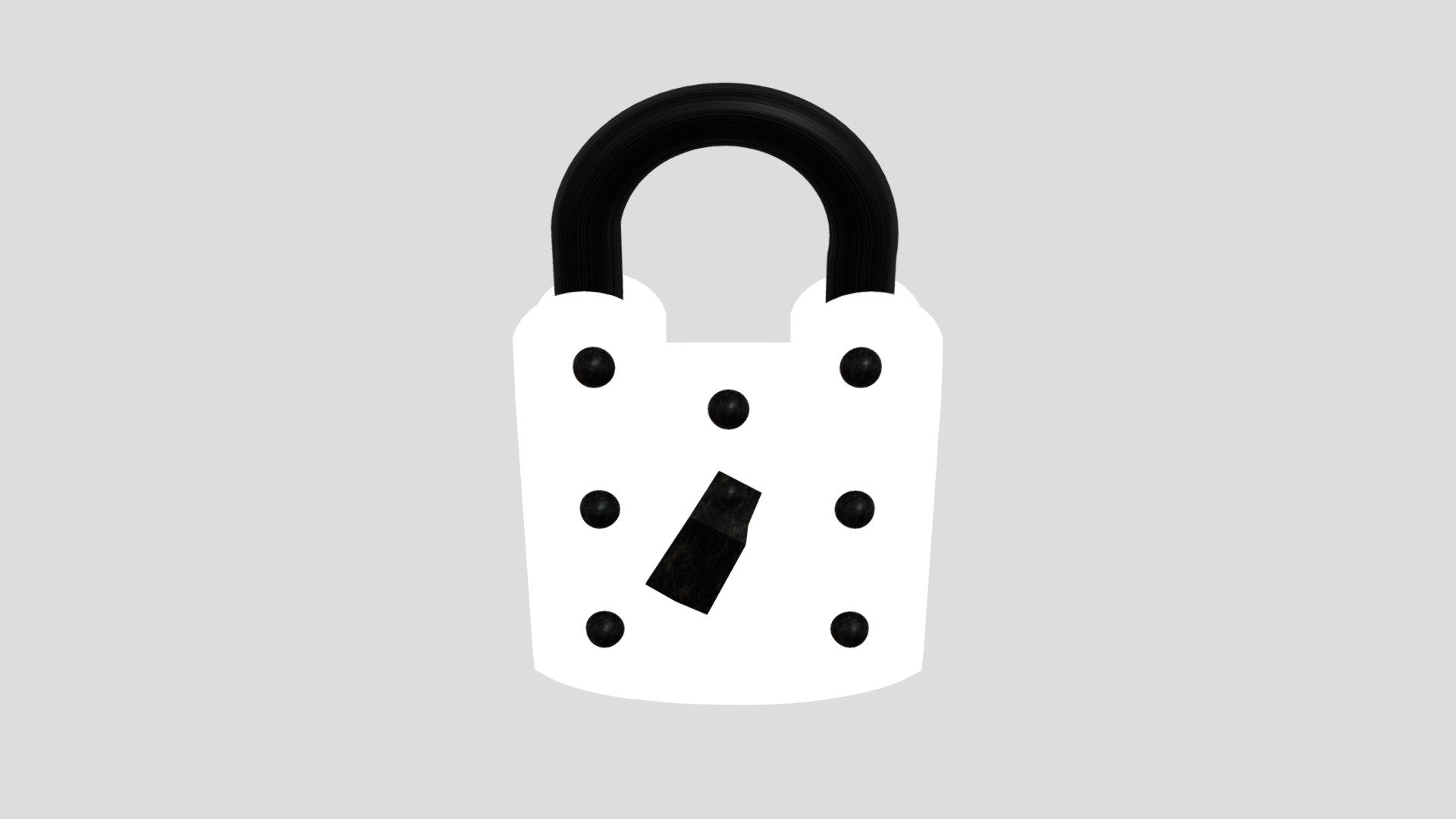 Old Lock - 3D model by Aamir 3D Modelist (@aamir3dmodelist) [86e58c6 ...