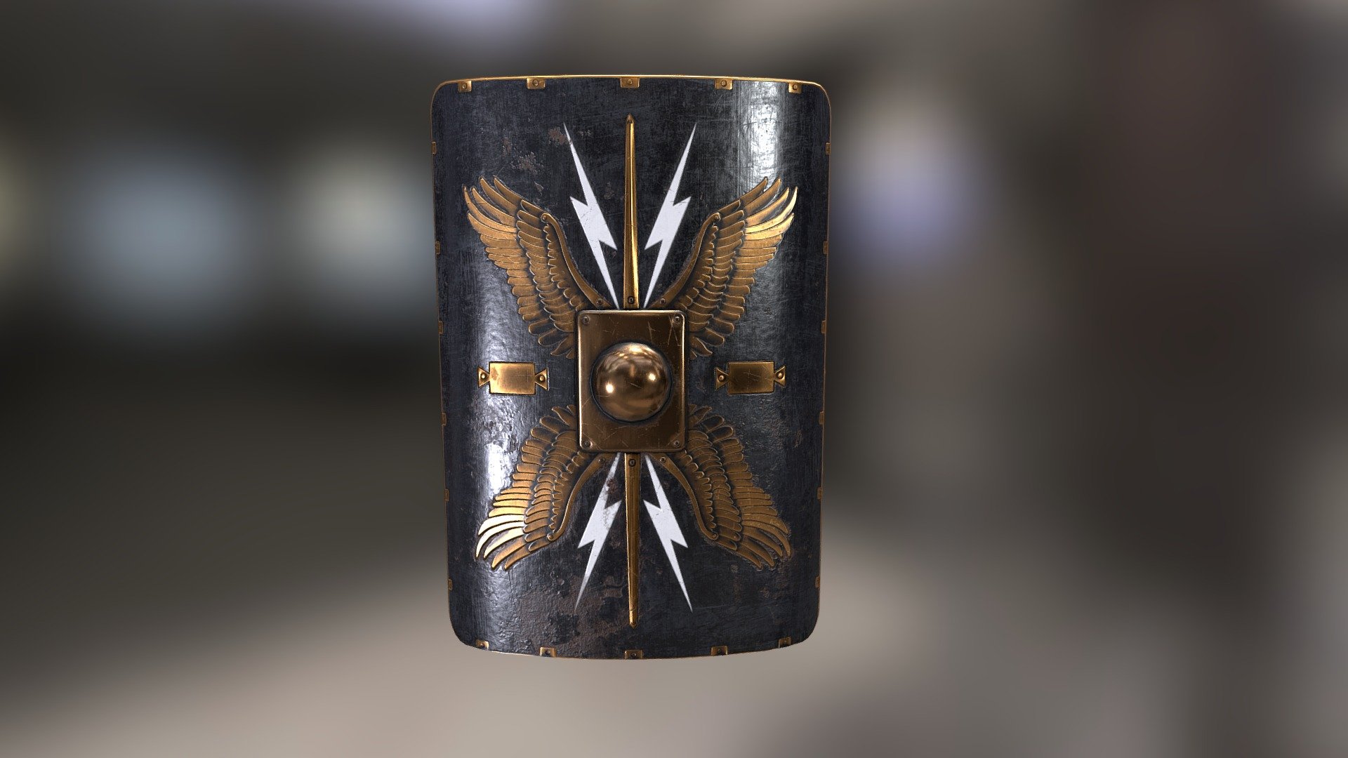 Roman Shield - Download Free 3D model by Artem Goyko (@Artem.Goyko ...