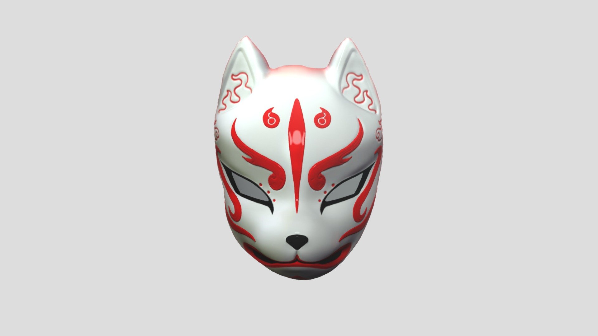 kitsune - 3D model by agam_syaifudin [86e713d] - Sketchfab