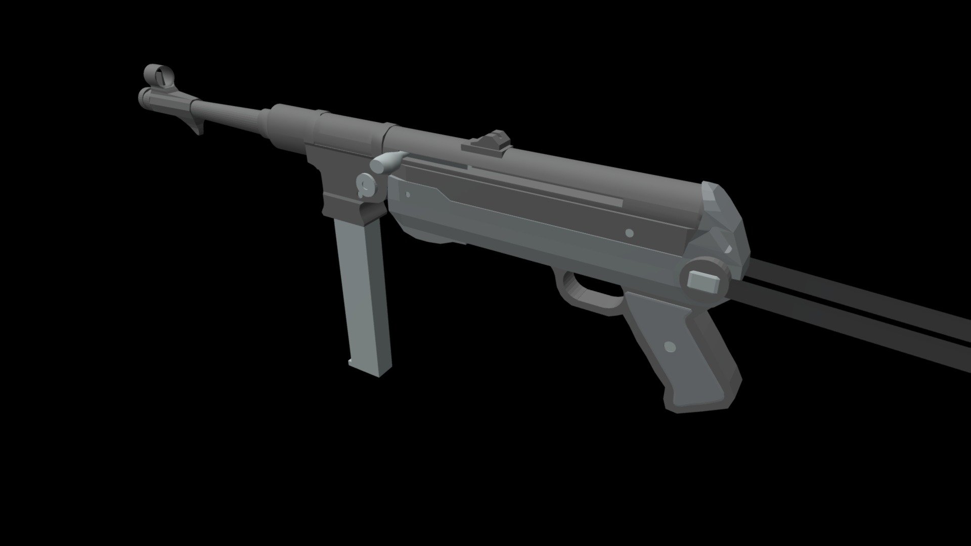 MP40 - Download Free 3D model by Larkien [86ea4e0] - Sketchfab