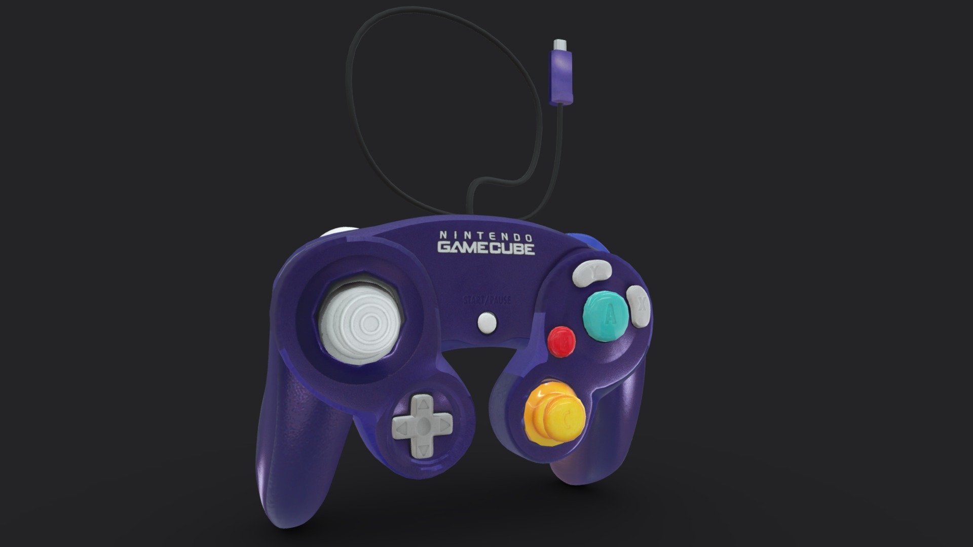 Game Cube Controller - Buy Royalty Free 3D model by mskullkid [86eab7b ...