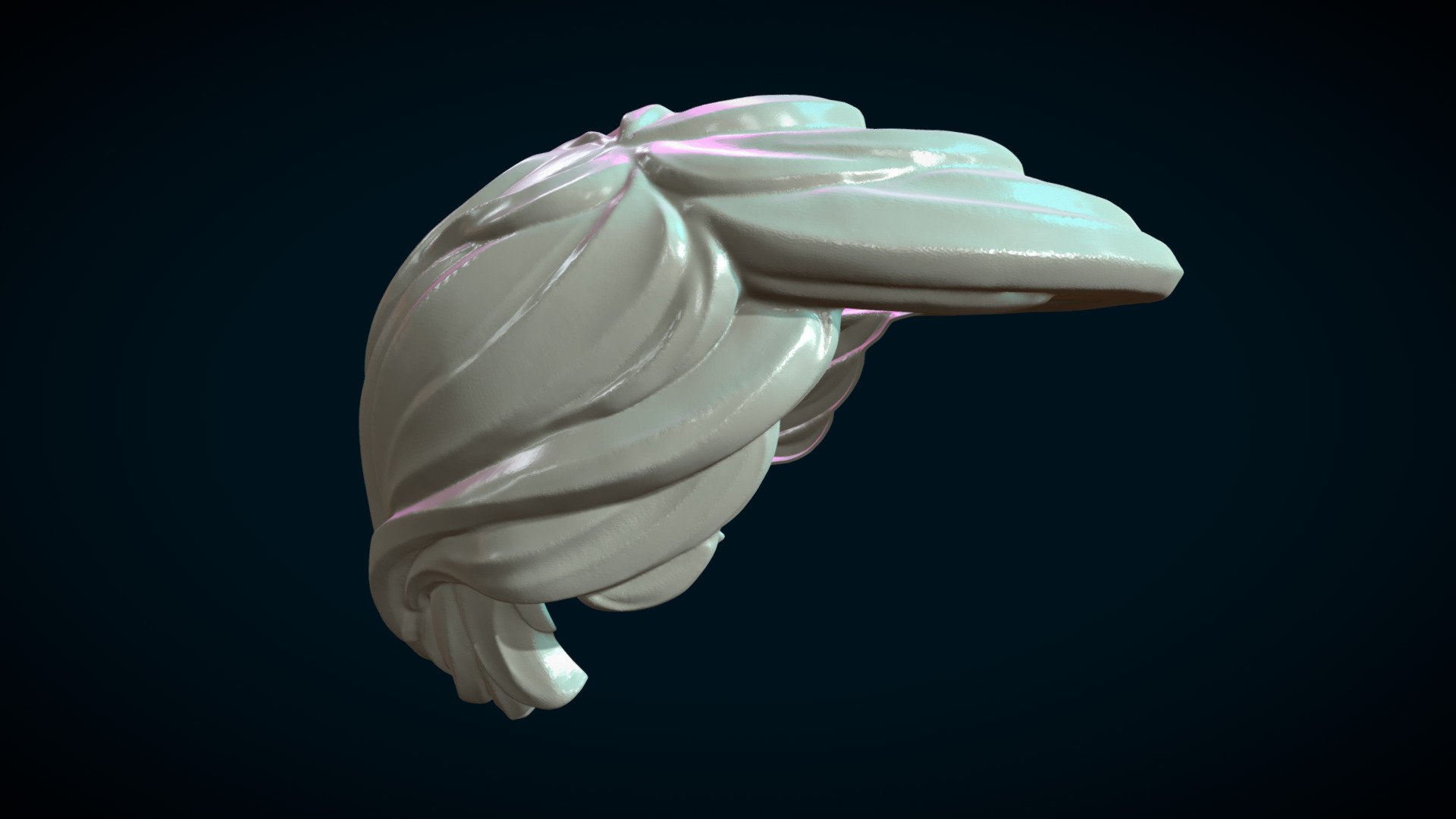 Trump Hair Hairstyle - 3D model by Skazok [86eac39] - Sketchfab