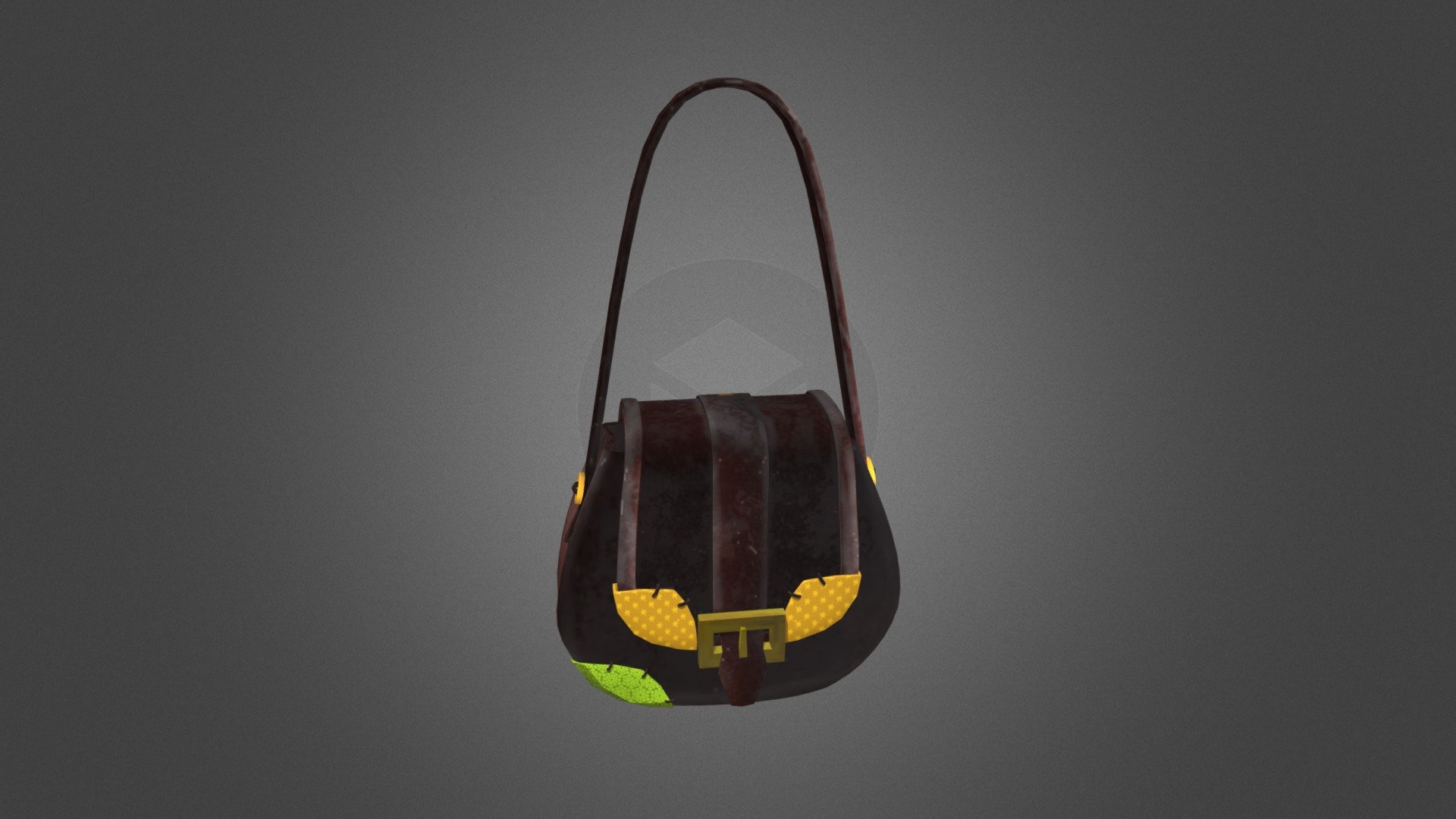 stylized bag - 3D model by 3dart (@rg-saf) [86ec65b] - Sketchfab