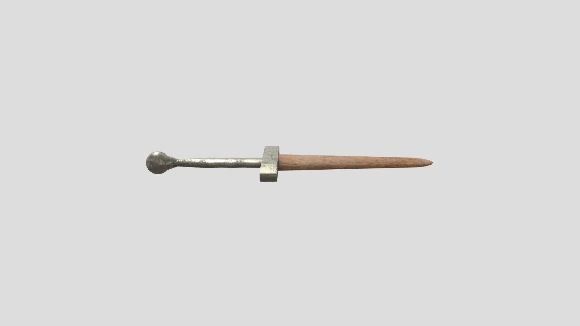 Wooden Training Sword Prototype - 3D model by DamarisG [86ed315 ...