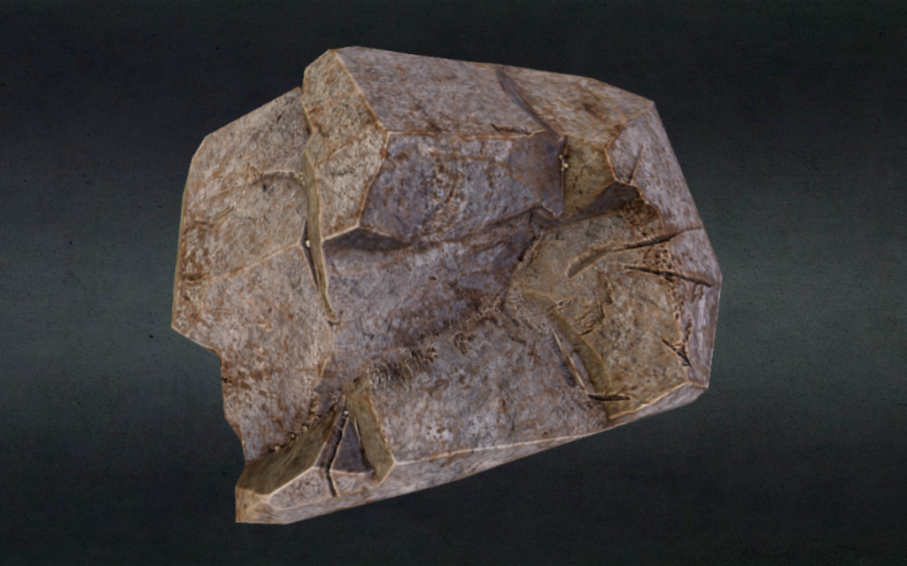 Simple Rock 01 - 3D model by bakagone [86ed645] - Sketchfab