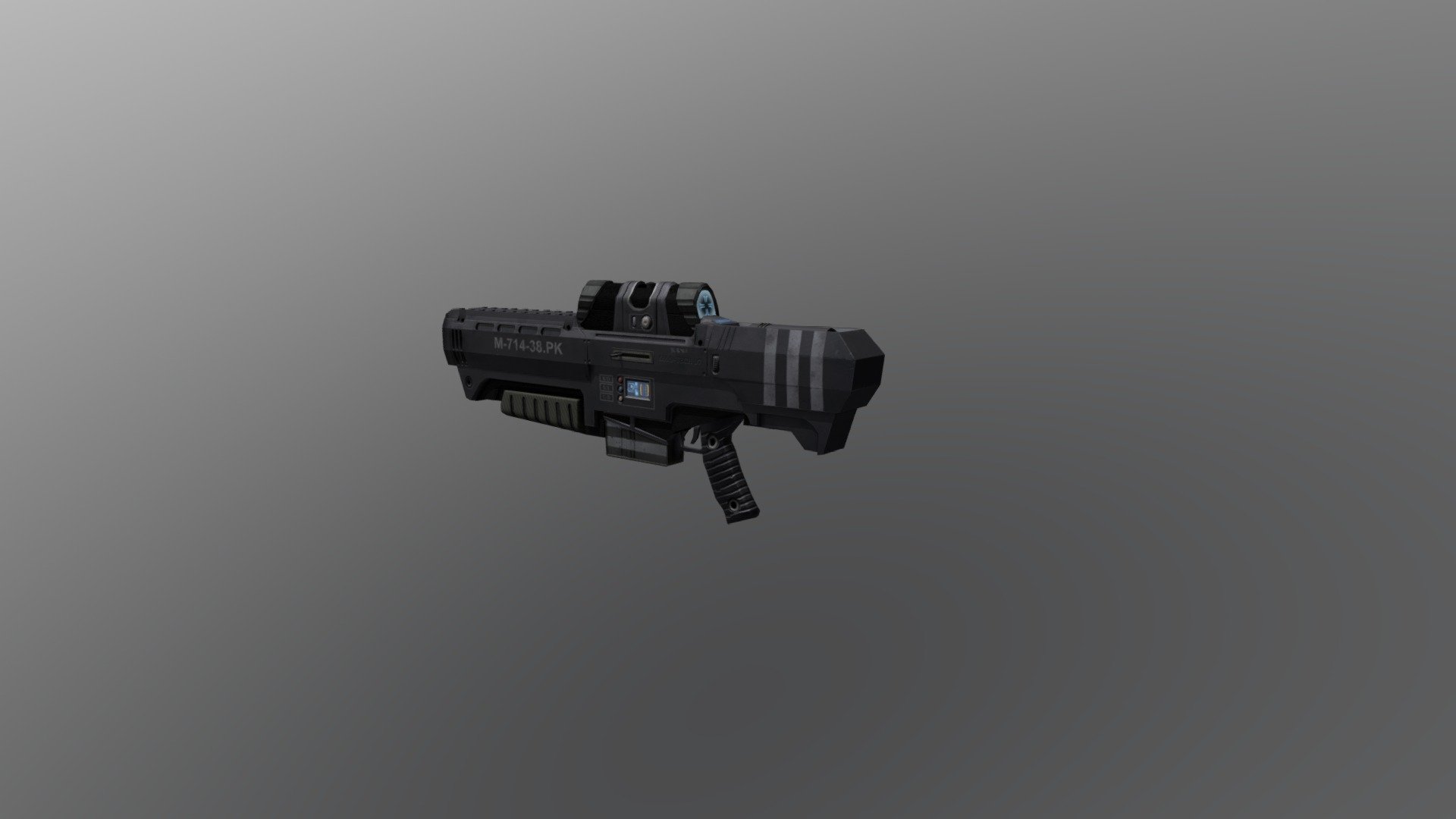 Scar 11 - Battlefield 2142 - 3D model by Martyn Neath (@MJNeath ...