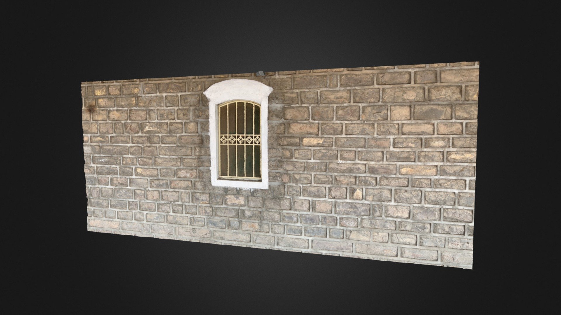 Wall With Window - Download Free 3D model by Asif Janjua (@asifjanjua ...
