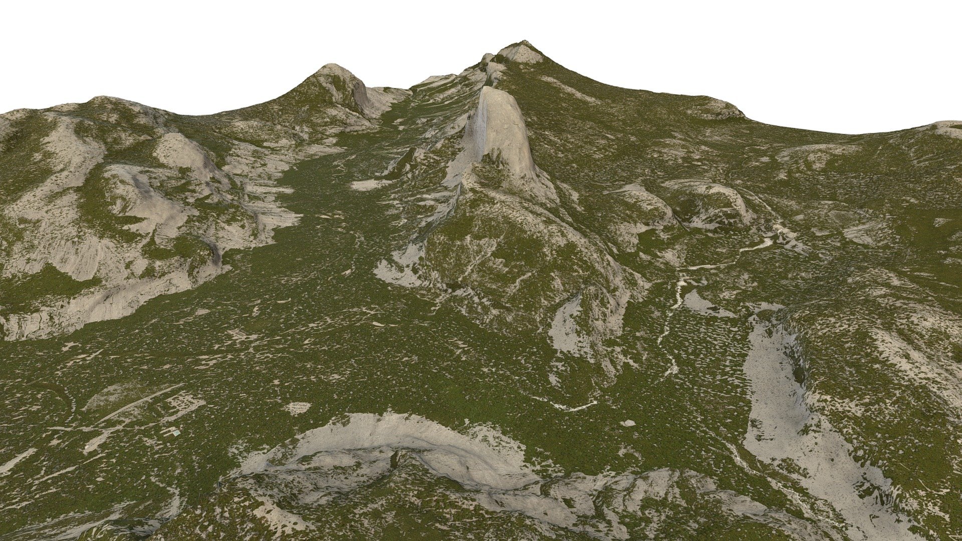 Half Dome Terrain / Landscape - Buy Royalty Free 3D model by Studio Lab ...