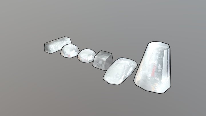 Ice-cube 3D models - Sketchfab
