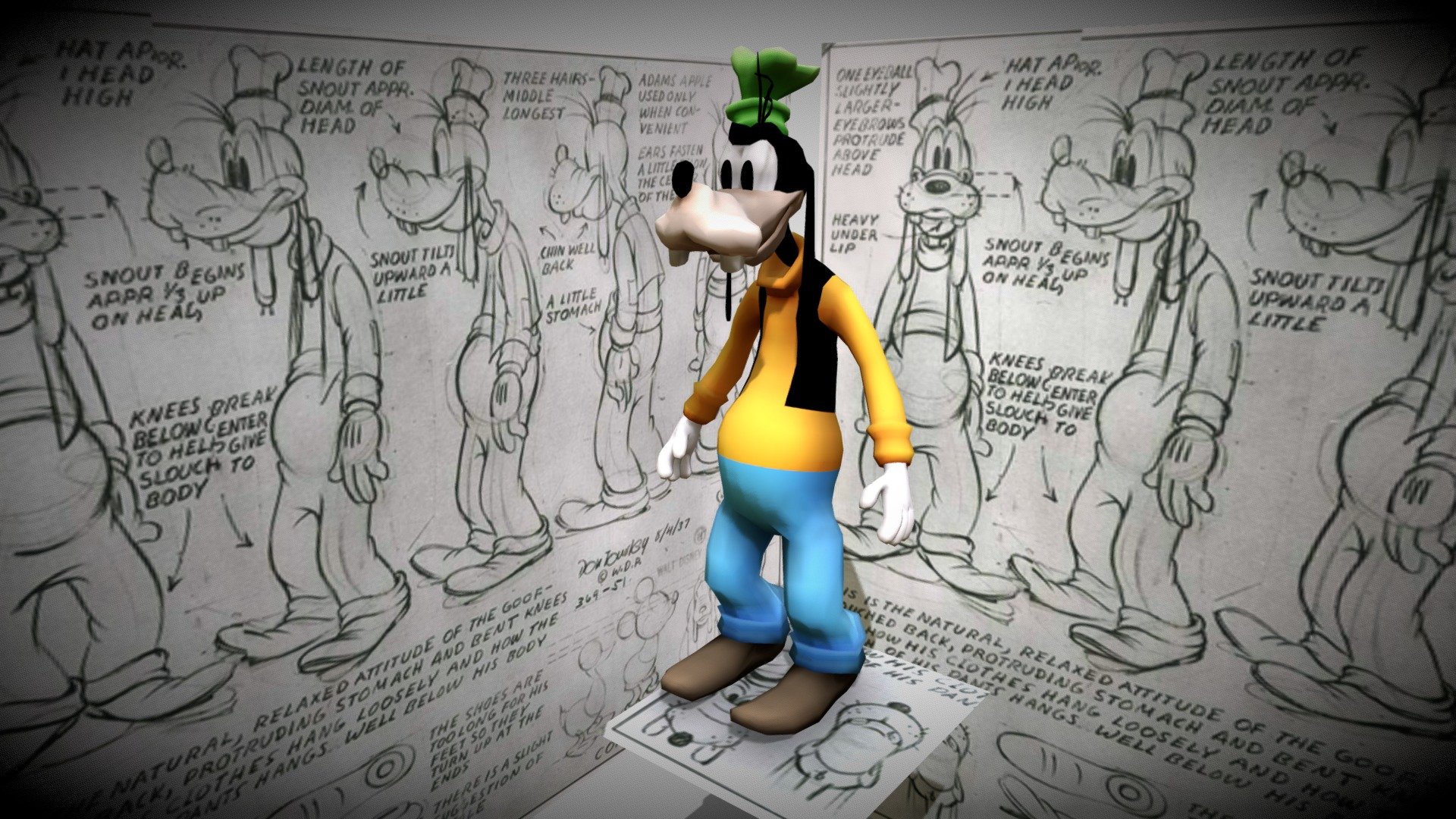 GOOFY - Download Free 3D model by pixeldog4ever [86f04c2] - Sketchfab