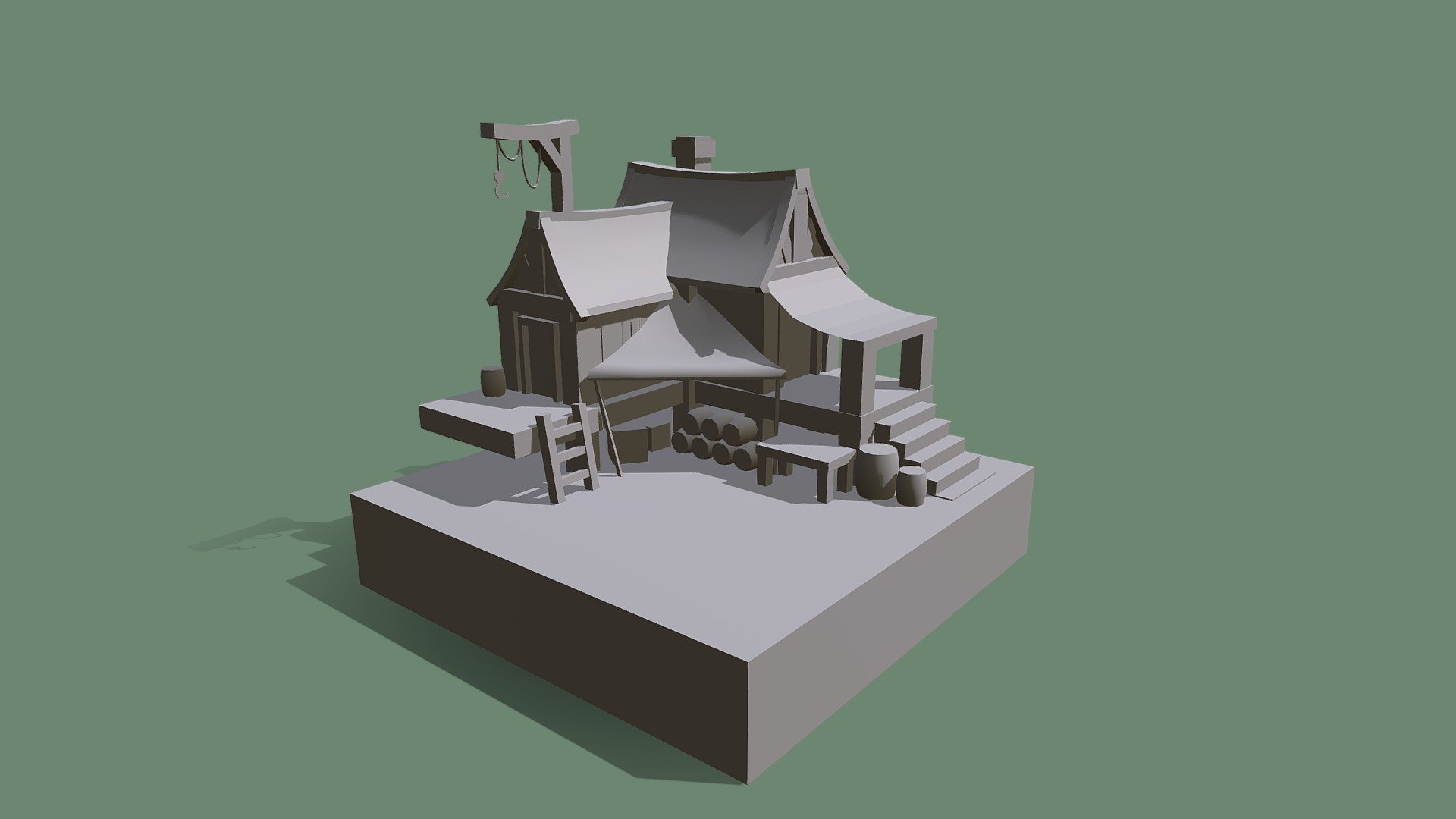 market - 3D model by Natte [86f1e28] - Sketchfab