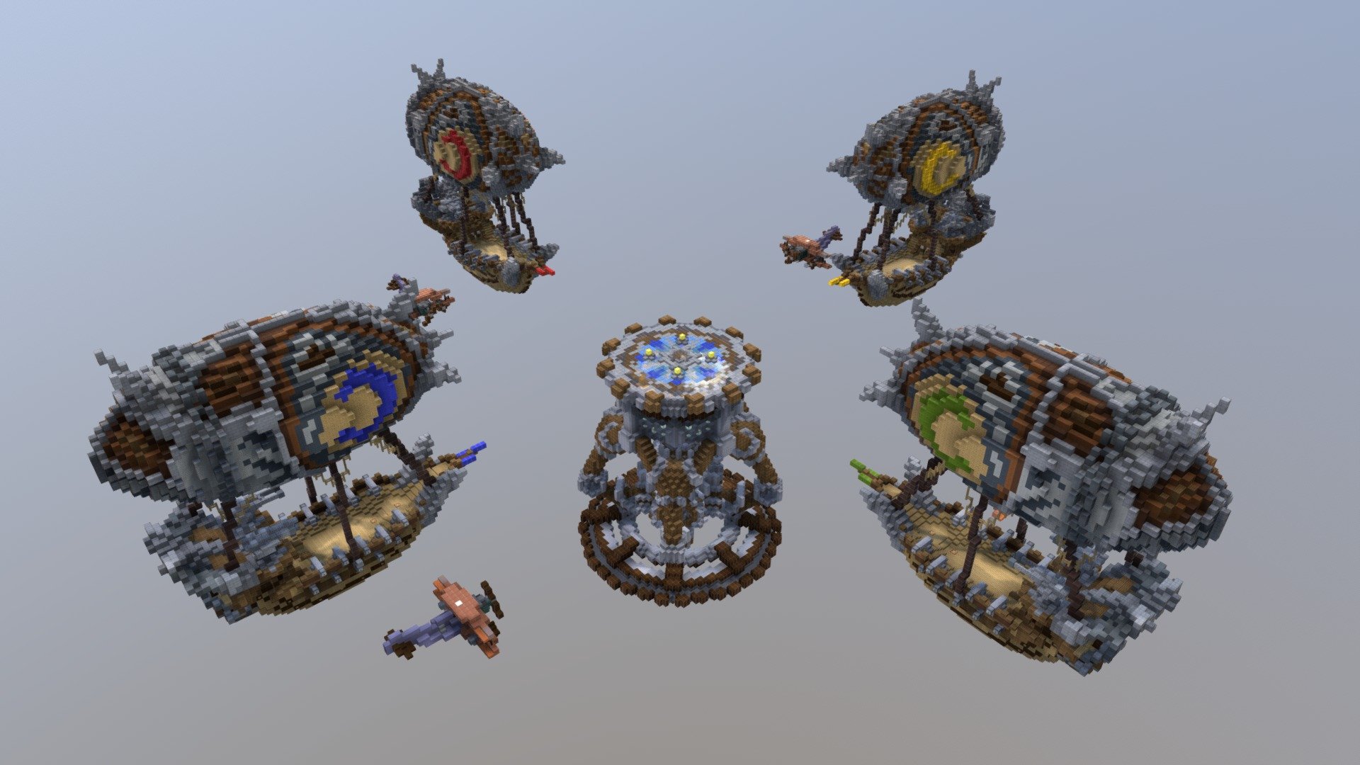 Steampunk - 3D model by TheBlackAsgard [86f2eb5] - Sketchfab