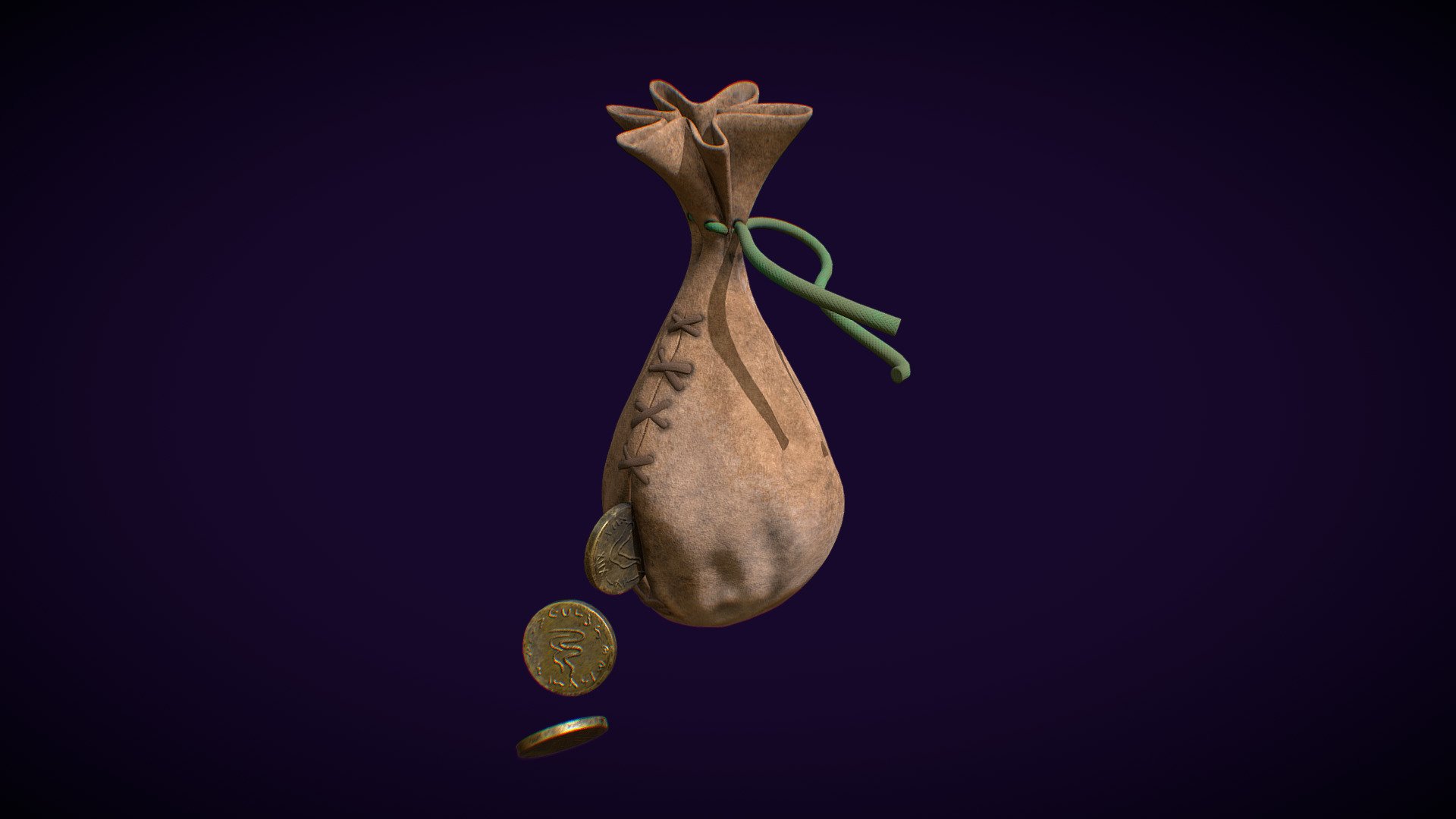 Monedero Antiguo - Download Free 3D model by Santiago Shang ...