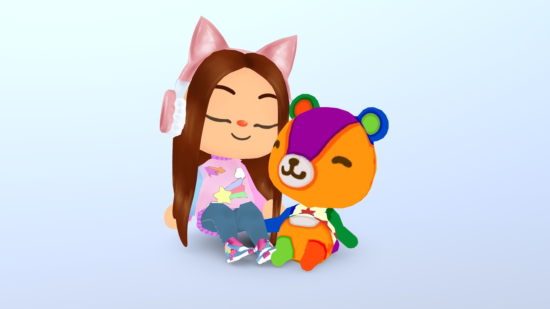 Lil Cutie: AC Edition JulieBlueberry - 3D model by pixipui [86f3267 ...